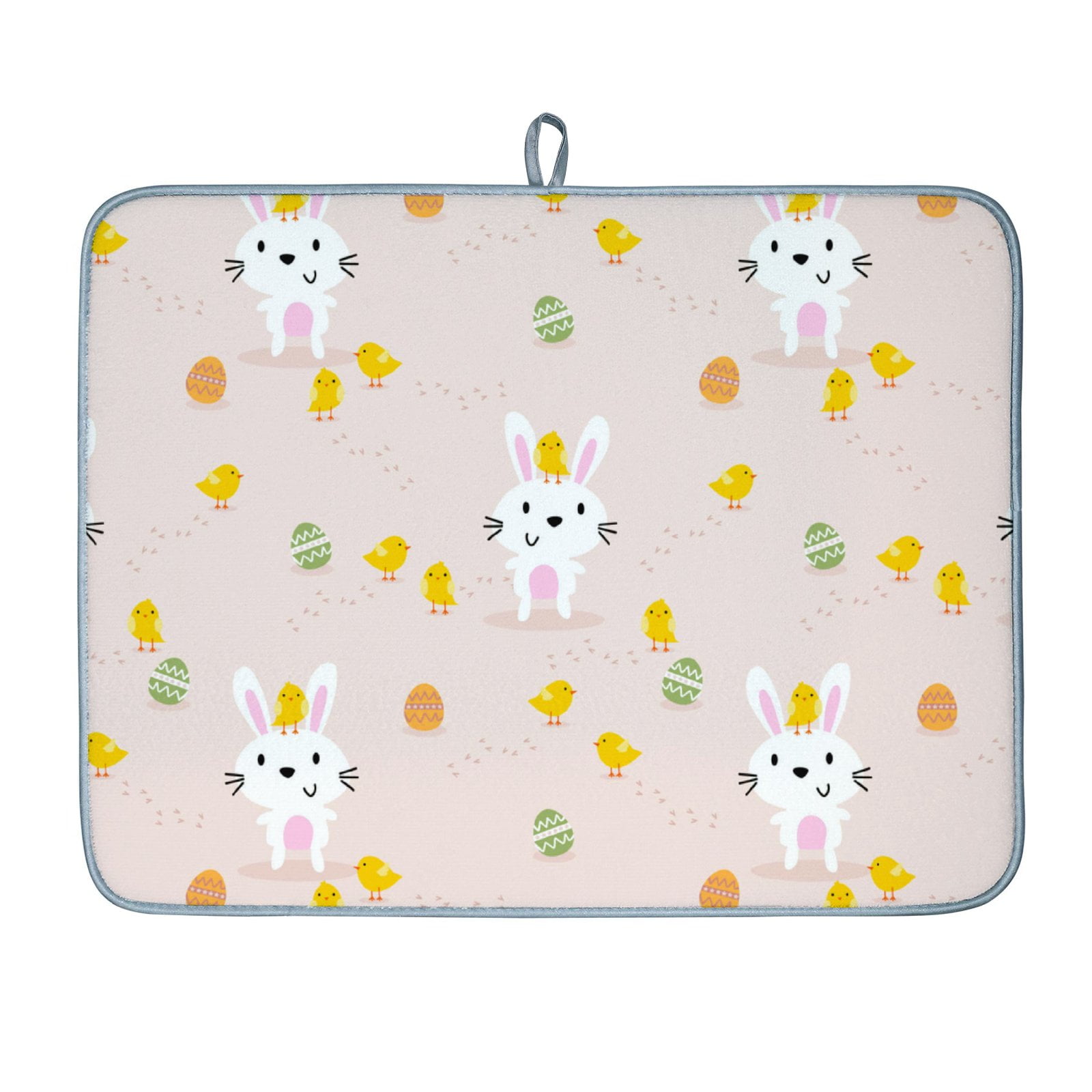 Anyway.go Dish Drying Mat for Kitchen Counter, Absorbent Reversible ...