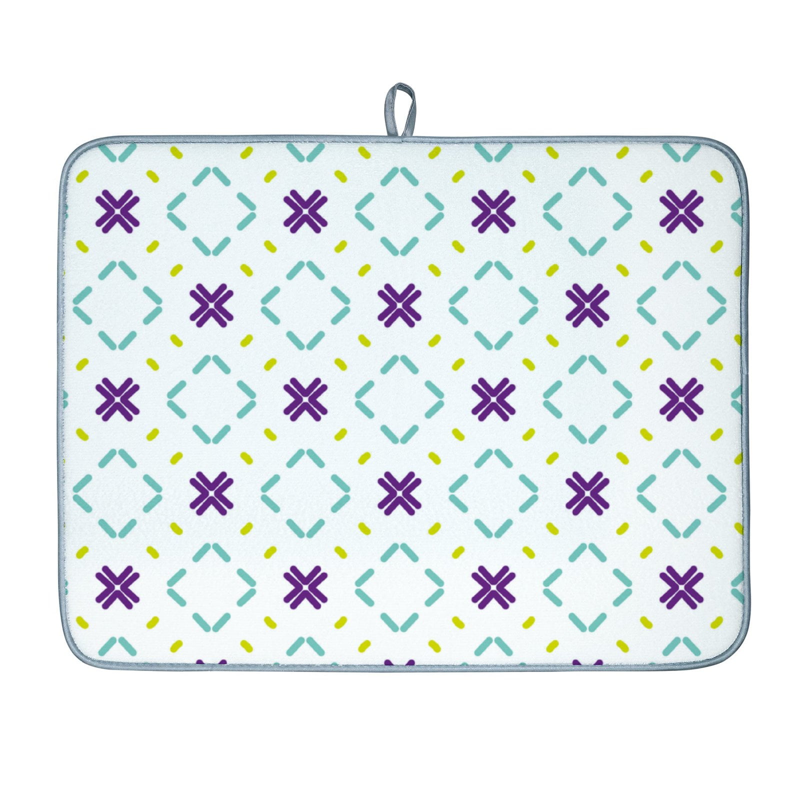 Anyway.go Dish Drying Mat for Kitchen Counter, Absorbent Reversible ...