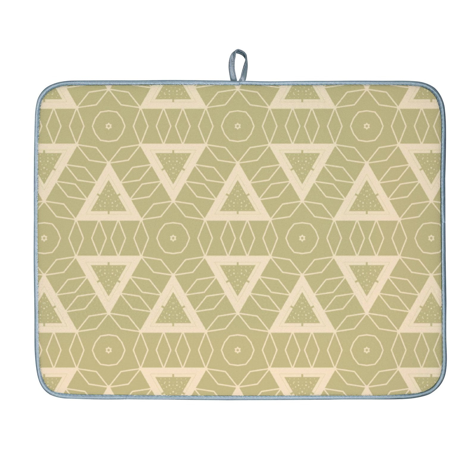 Anyway.go Dish Drying Mat for Kitchen Counter, Absorbent Reversible ...