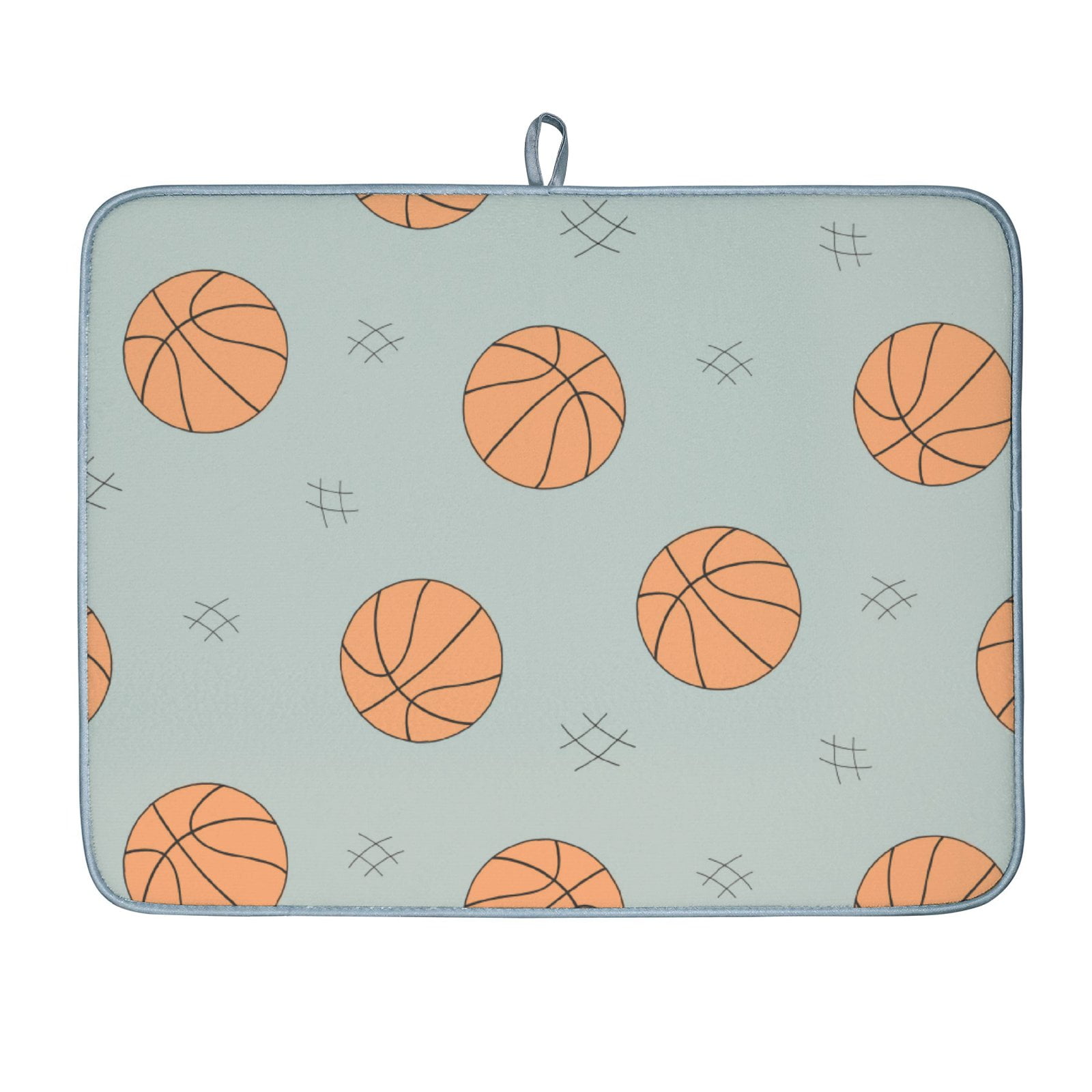 Anyway.go Dish Drying Mat for Kitchen Counter, Absorbent Reversible ...