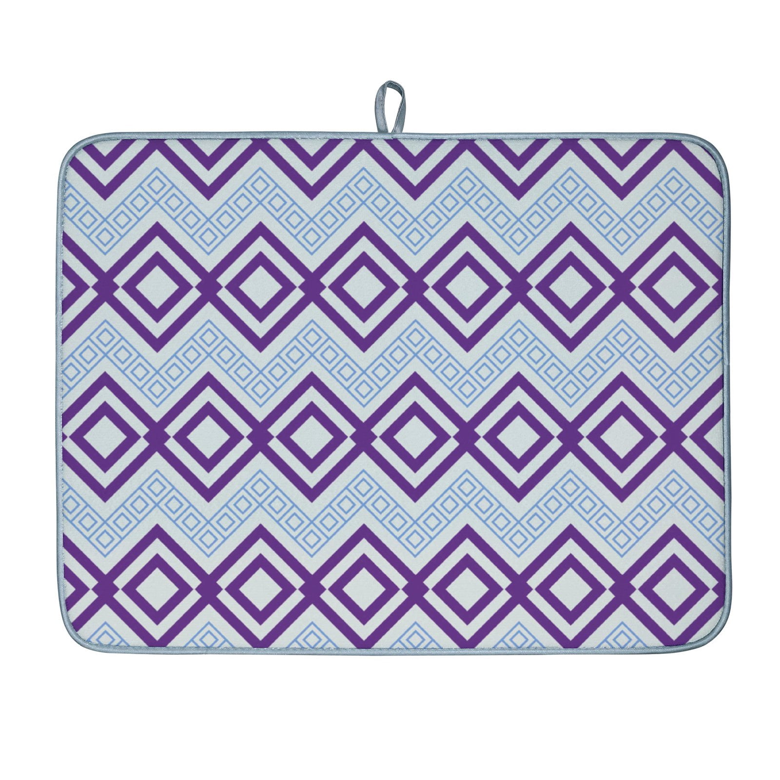 Anyway.go Dish Drying Mat for Kitchen Counter, Absorbent Reversible ...