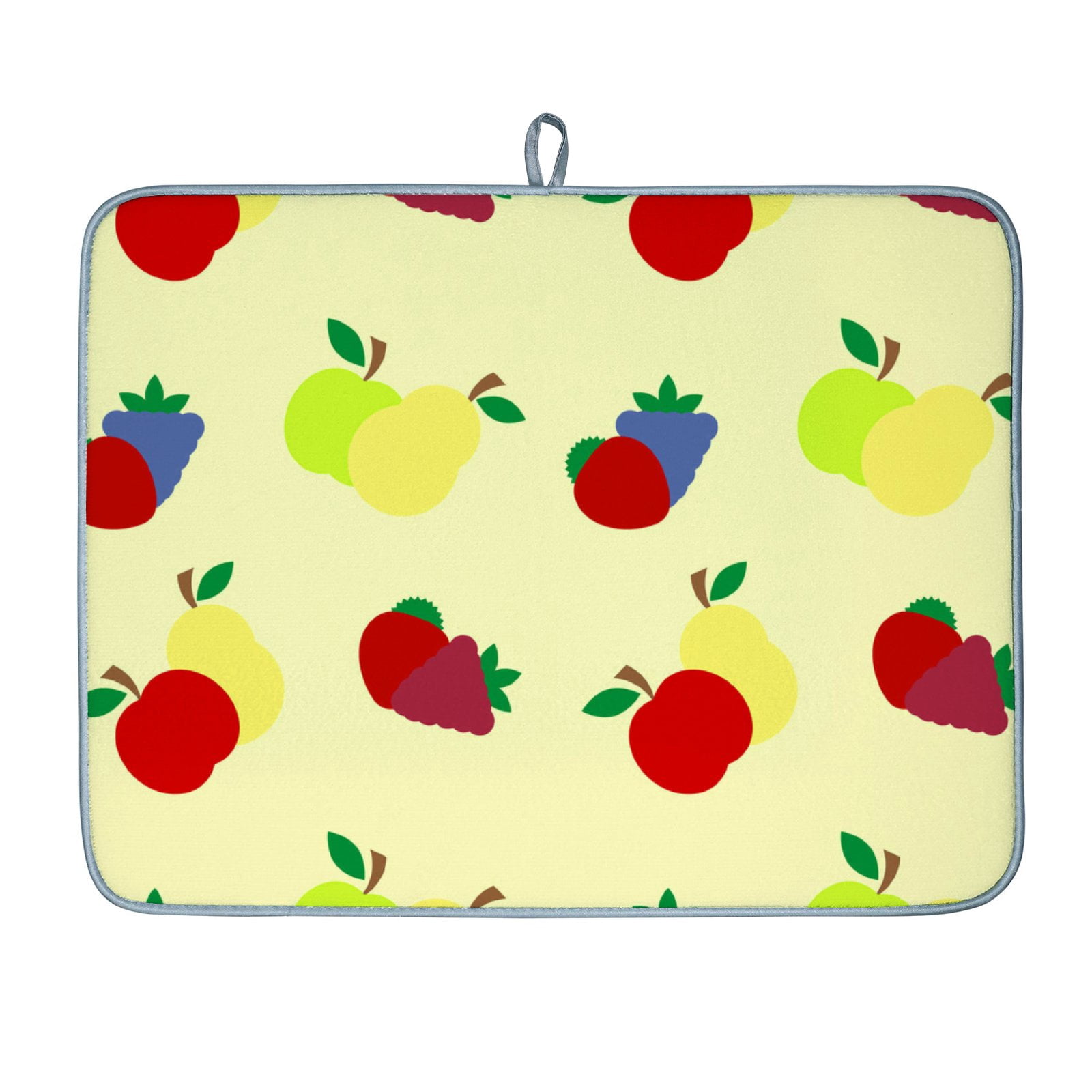 Anyway.go Dish Drying Mat for Kitchen Counter, Absorbent Reversible ...