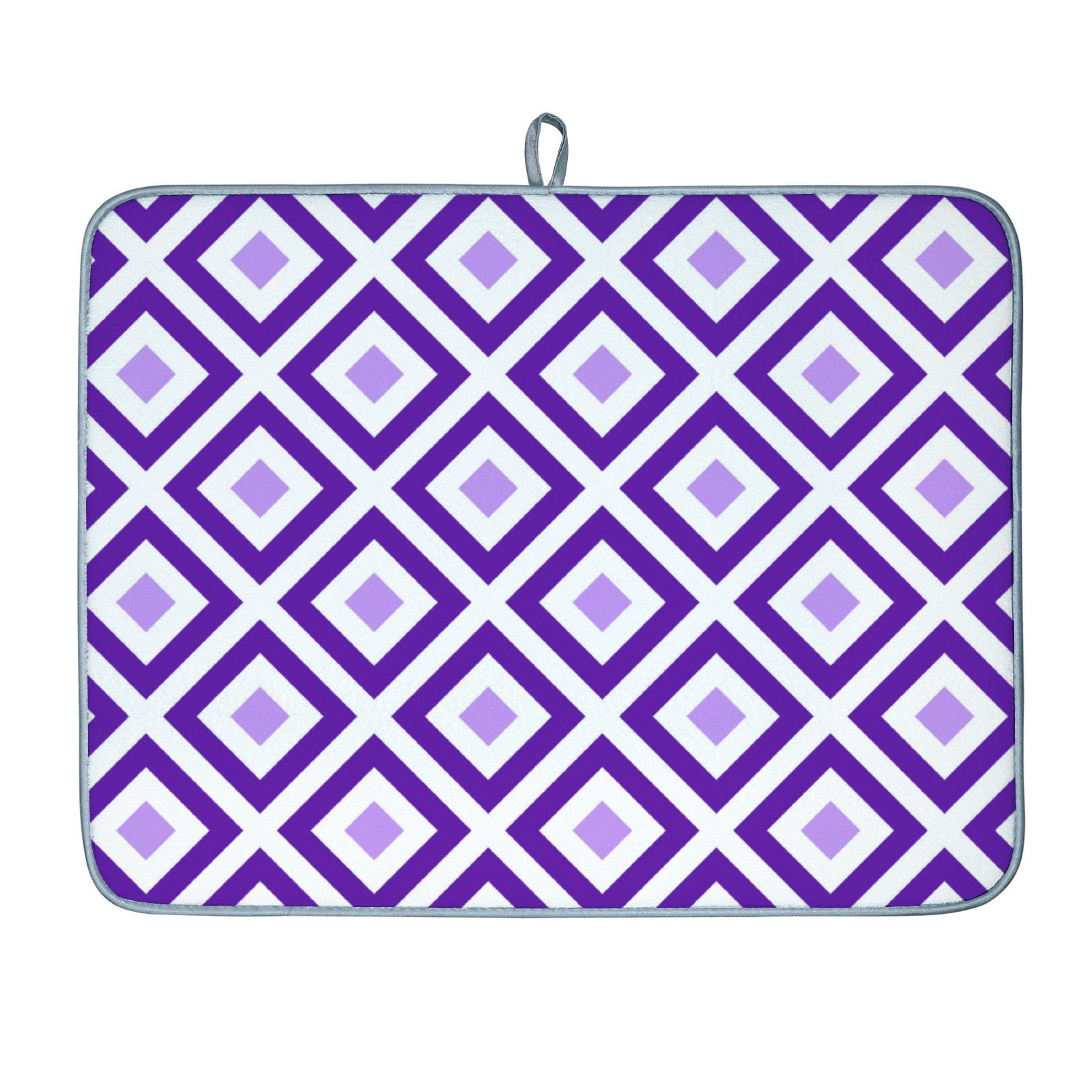 Anyway.go Dish Drying Mat for Kitchen Counter, Absorbent Reversible ...