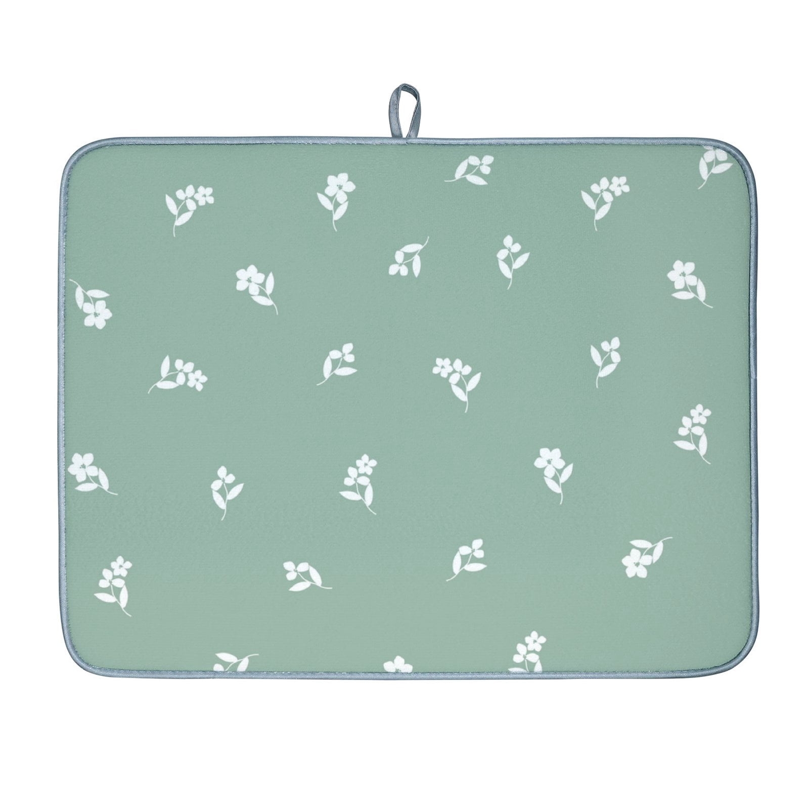 Anyway.go Dish Drying Mat for Kitchen Counter, Absorbent Reversible ...