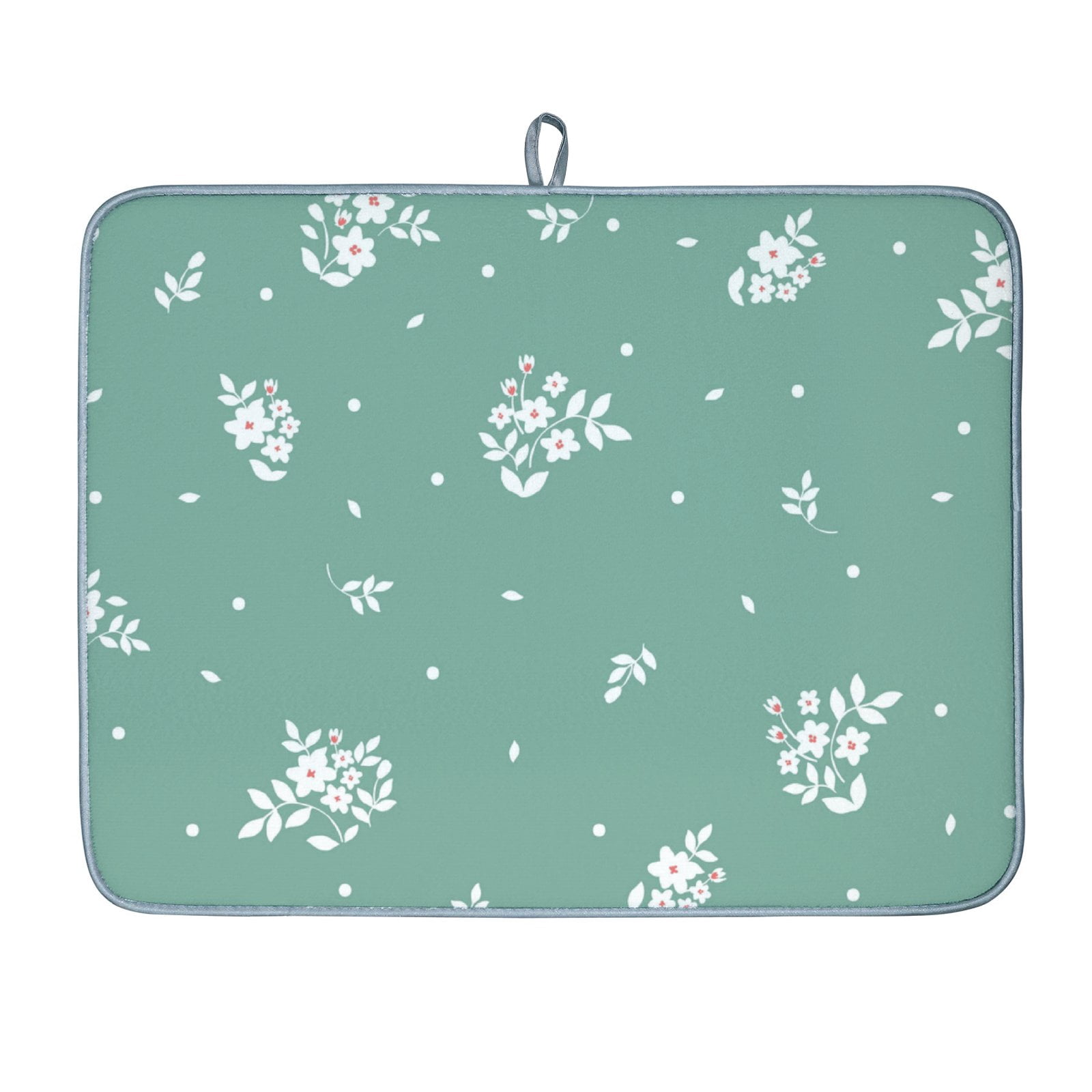 Anyway.go Dish Drying Mat for Kitchen Counter, Absorbent Reversible ...