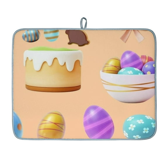 Anyway.go Drying Mat for Kitchen Counter, Absorbent Microfiber Dishes ...