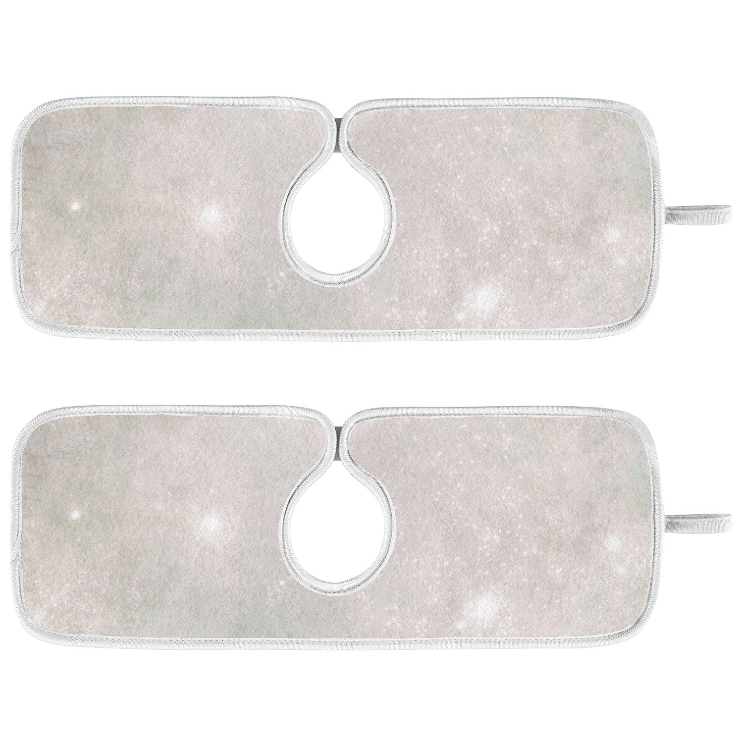 Anyway.go Faucet Absorbent Mat of 2 Pack, Long Kitchen Faucet Water ...