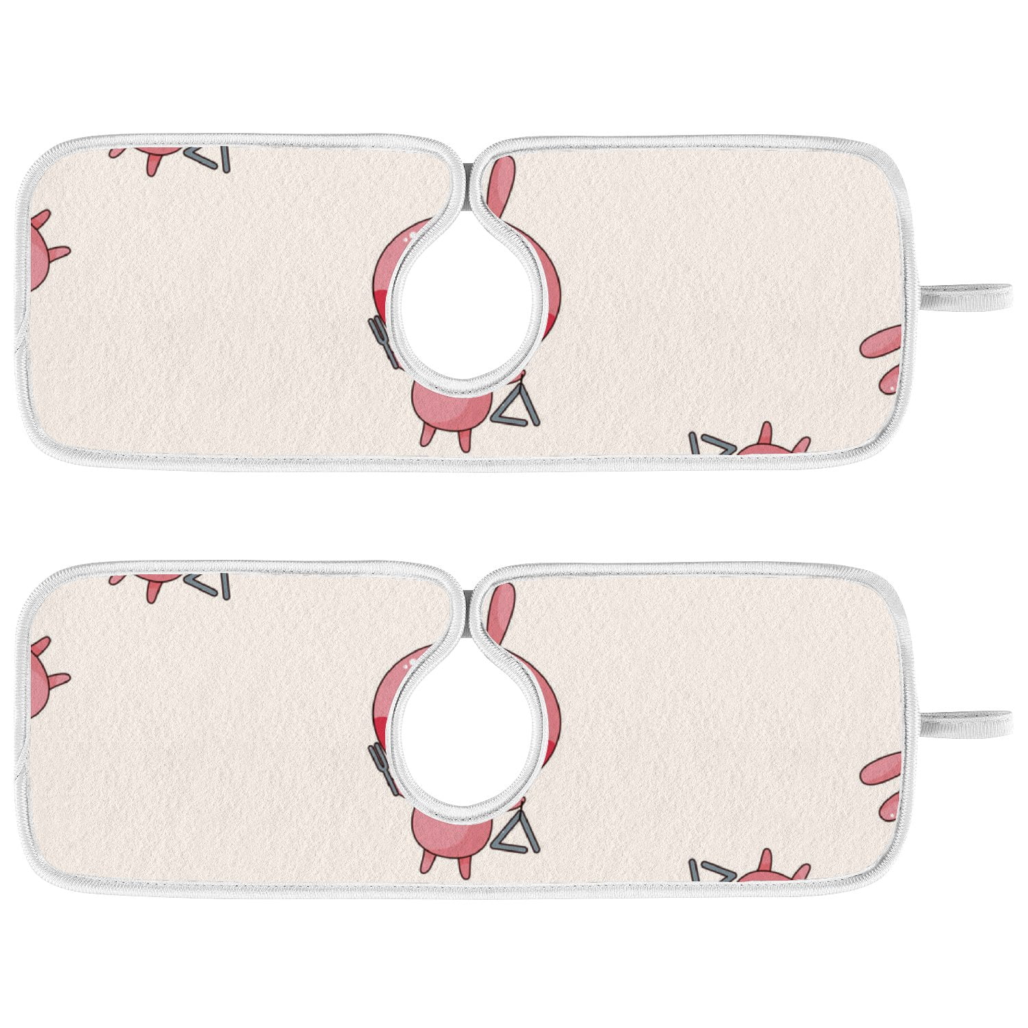 Anyway.go Faucet Absorbent Mat of 2 Pack, Long Kitchen Faucet Water ...