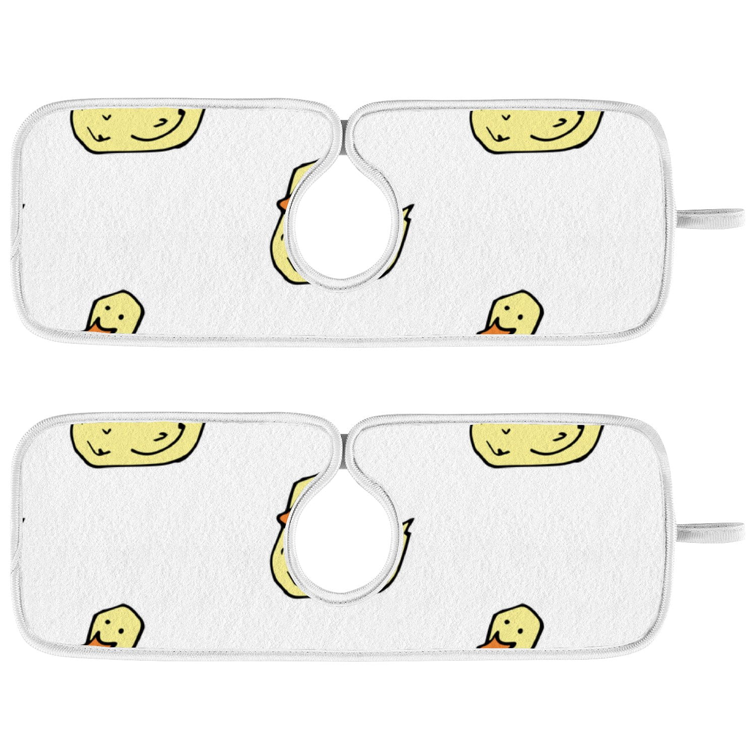 Anyway.go Faucet Absorbent Mat of 2 Pack, Long Kitchen Faucet Water ...