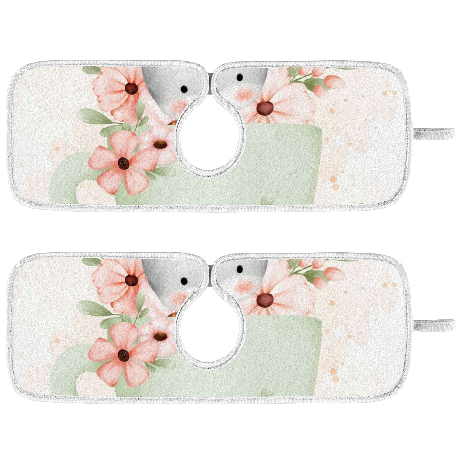 Anyway.go Faucet Absorbent Mat of 2 Pack, Long Kitchen Faucet Water ...