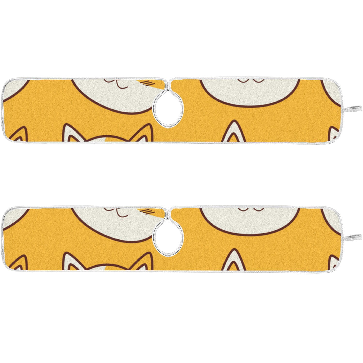 Anyway.go Faucet Absorbent Mat of 2 Pack, Long Kitchen Faucet Water ...