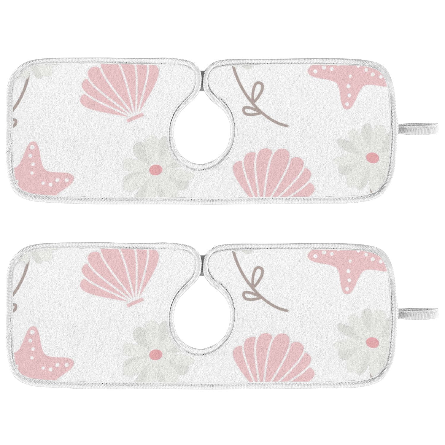 Anyway.go Faucet Absorbent Mat of 2 Pack, Long Kitchen Faucet Water ...