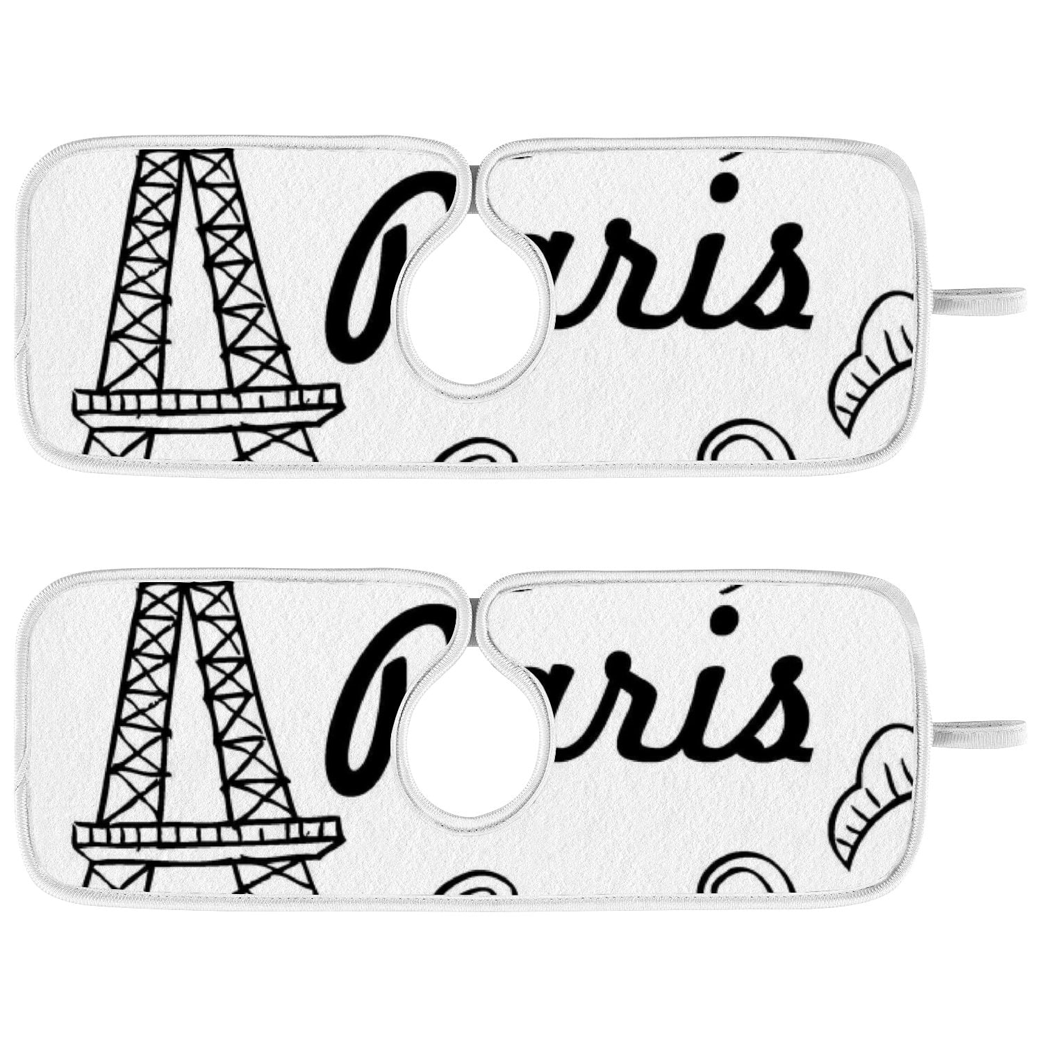 Anyway.go Faucet Absorbent Mat of 2 Pack, Long Kitchen Faucet Water ...