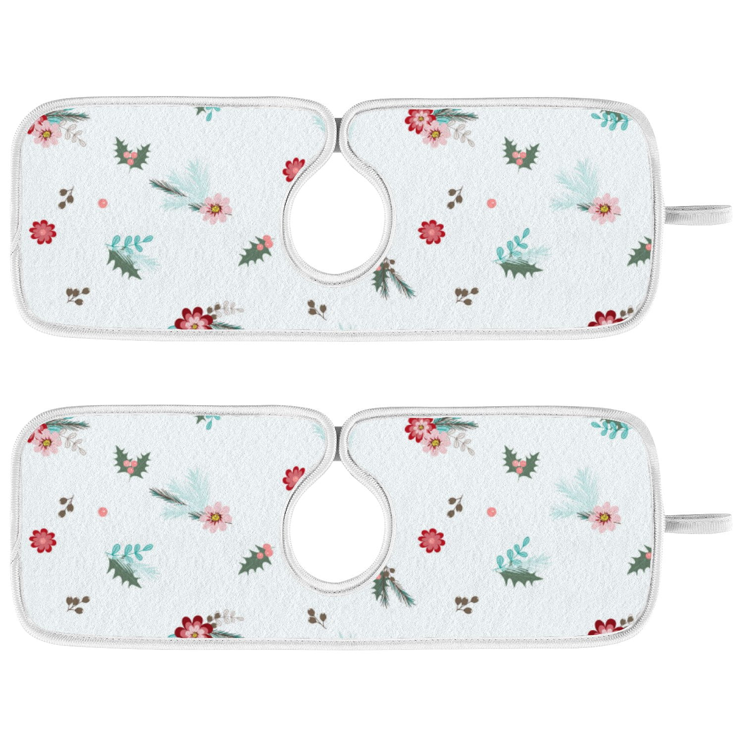 Anyway.go Faucet Absorbent Mat of 2 Pack, Long Kitchen Faucet Water ...