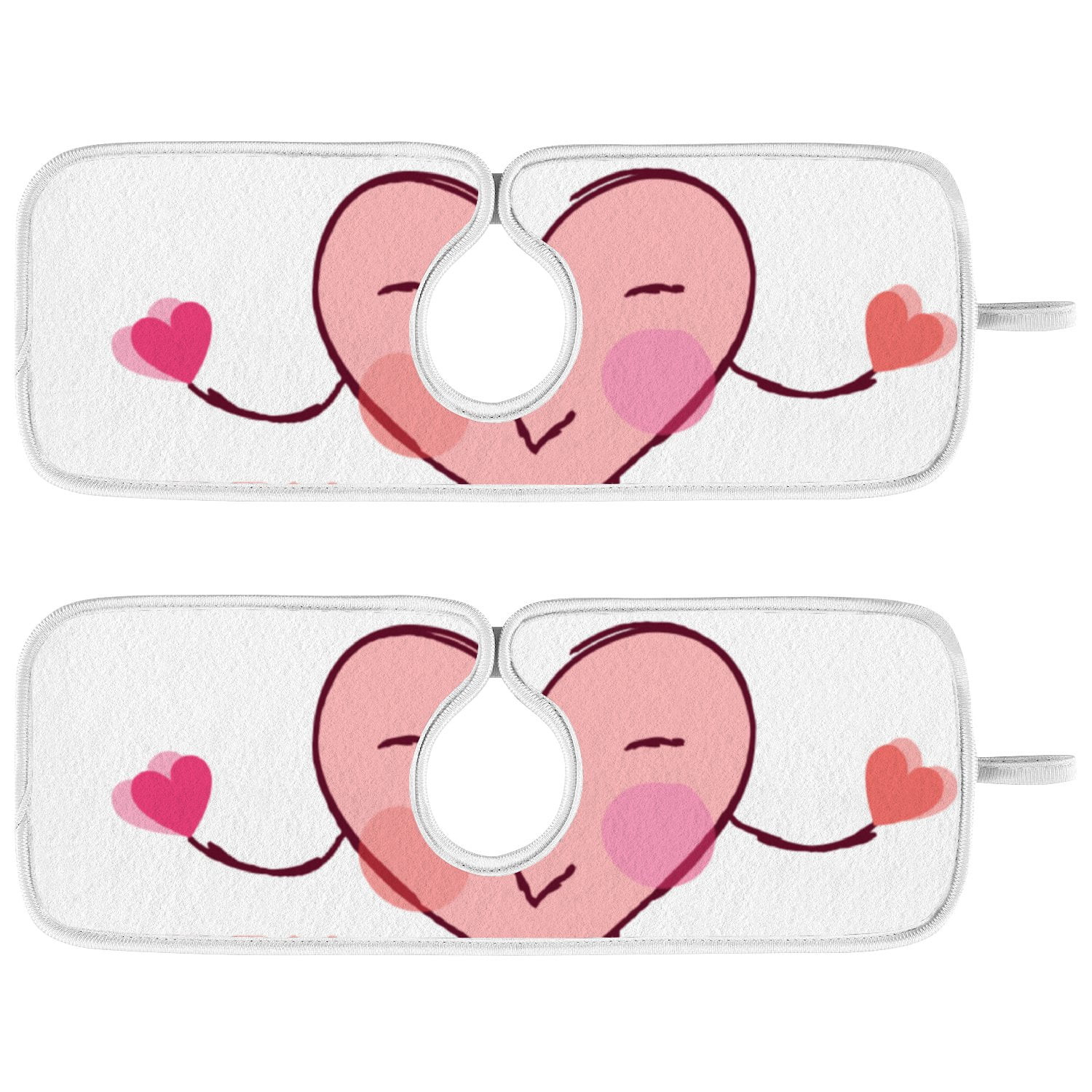 Anyway.go Faucet Absorbent Mat of 2 Pack, Long Kitchen Faucet Water ...