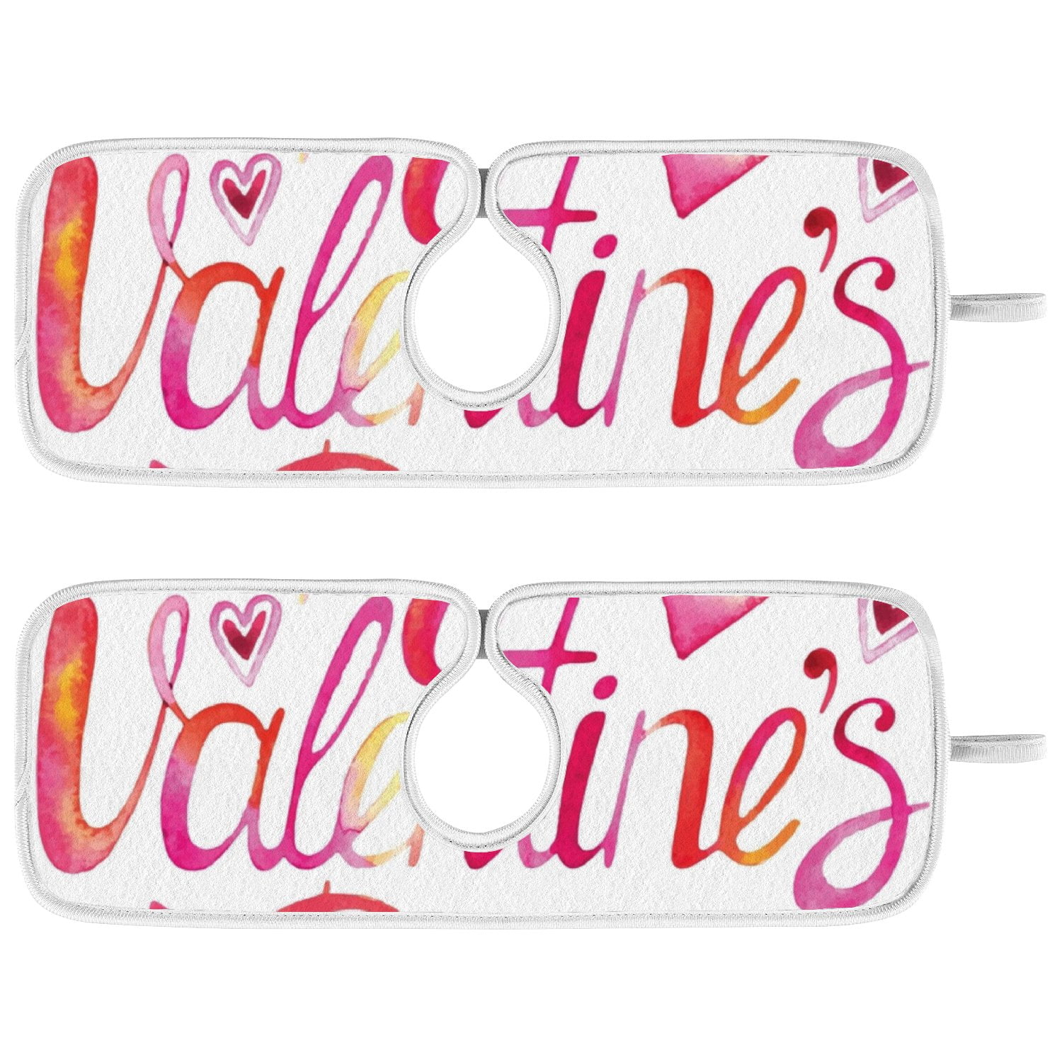 Anyway.go Faucet Absorbent Mat of 2 Pack, Long Kitchen Faucet Water ...