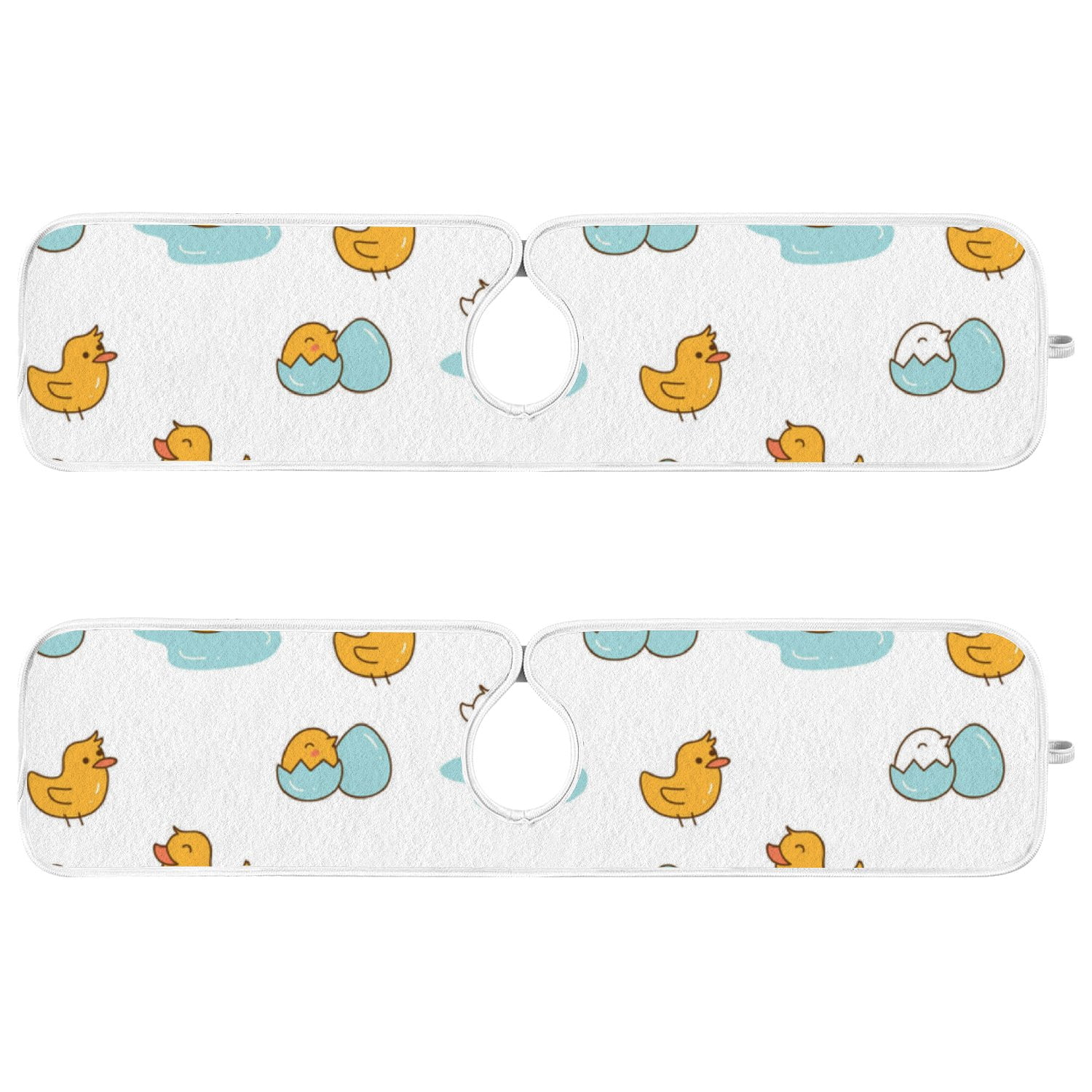 Anyway.go Faucet Absorbent Mat of 2 Pack, Long Kitchen Faucet Water ...