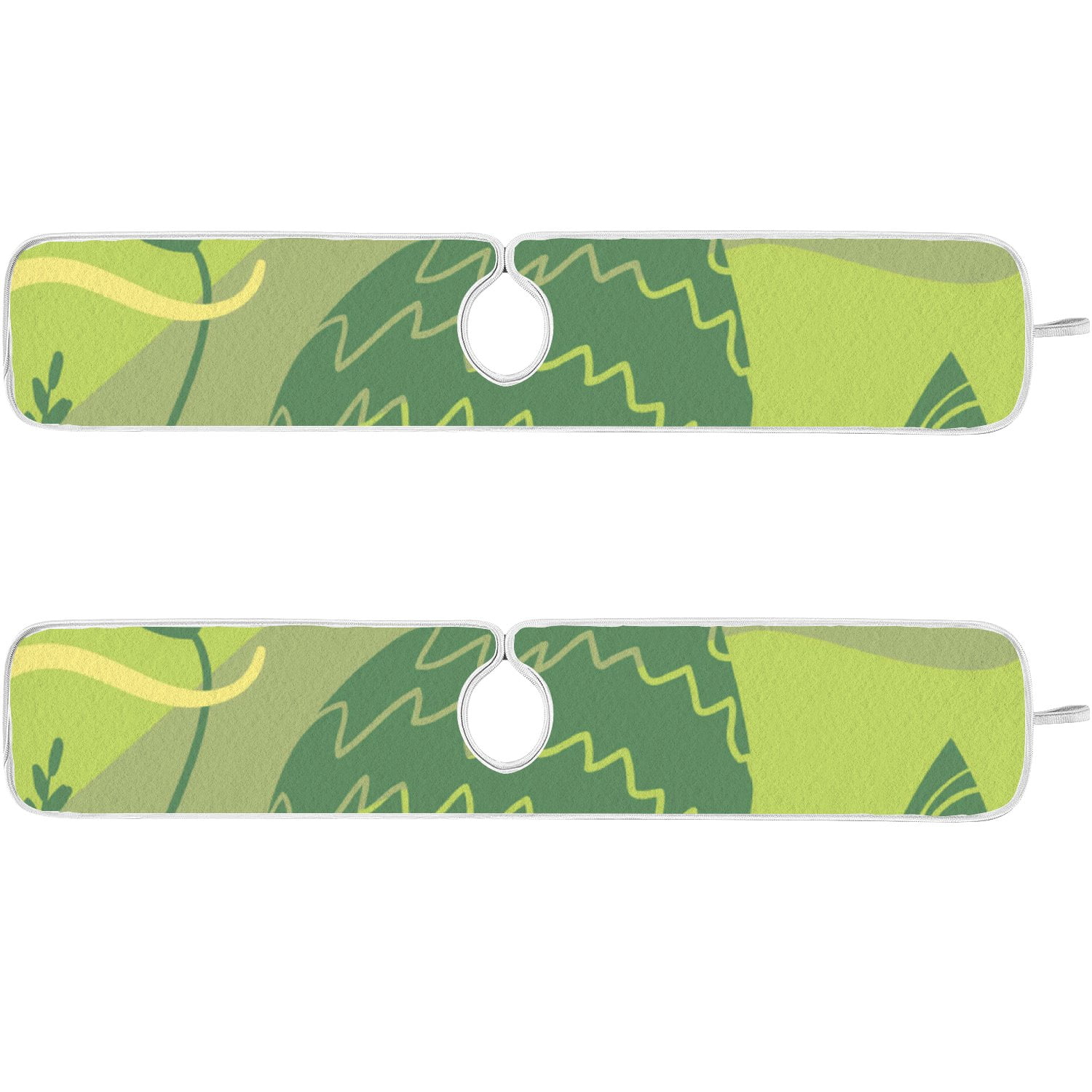 Anyway.go Faucet Absorbent Mat of 2 Pack, Long Kitchen Faucet Water ...