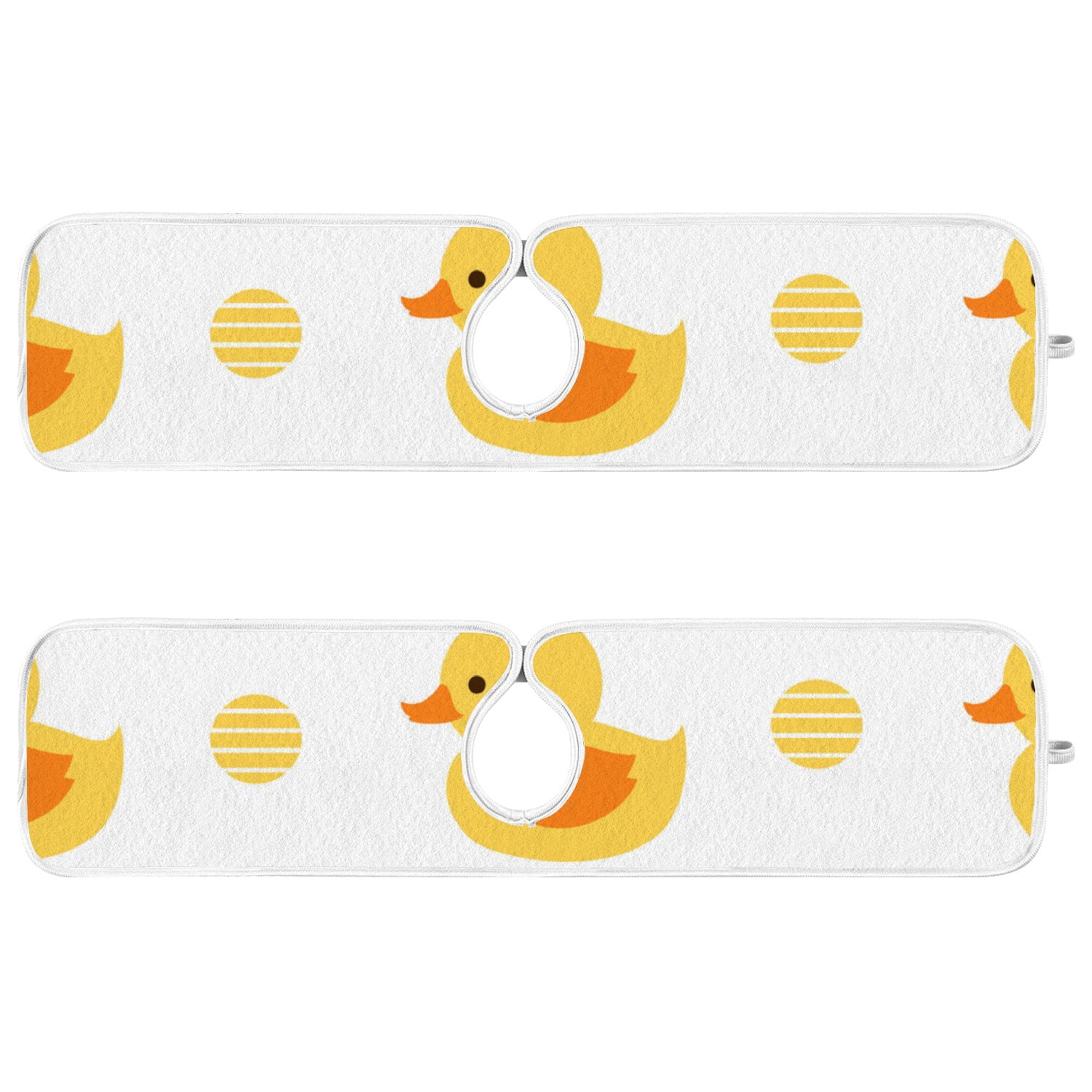 Anyway.go Faucet Absorbent Mat of 2 Pack, Long Kitchen Faucet Water ...