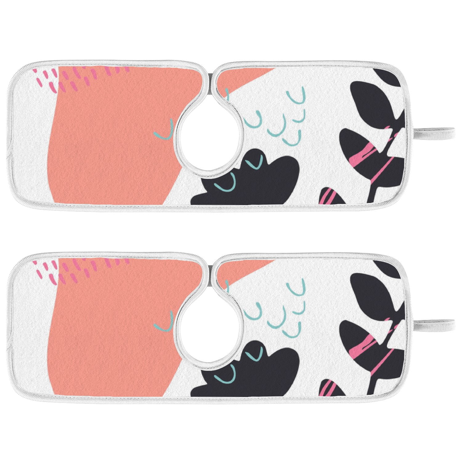 Anyway.go Faucet Absorbent Mat of 2 Pack, Long Kitchen Faucet Water ...