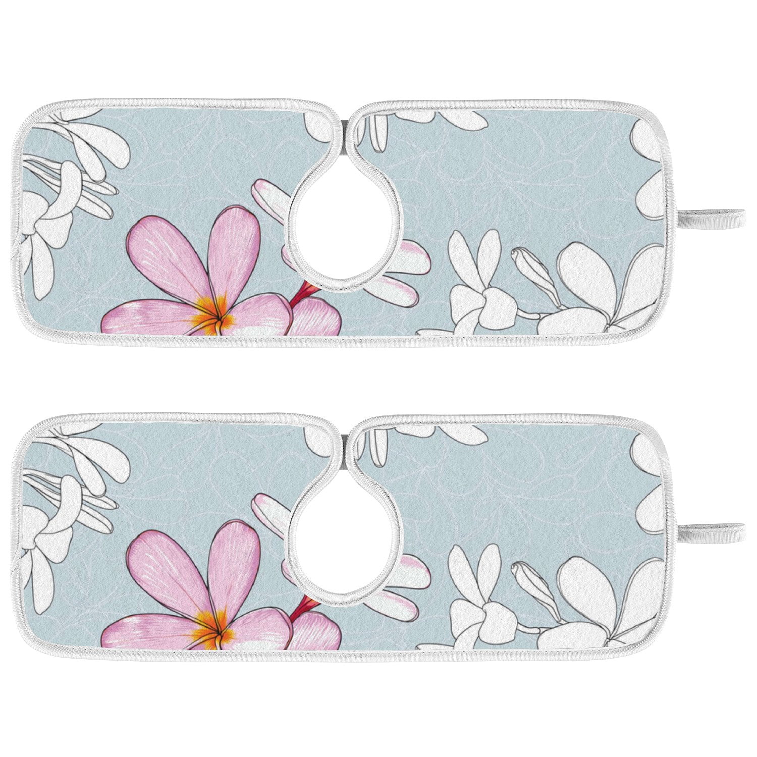 Anyway.go Faucet Absorbent Mat of 2 Pack, Long Kitchen Faucet Water ...