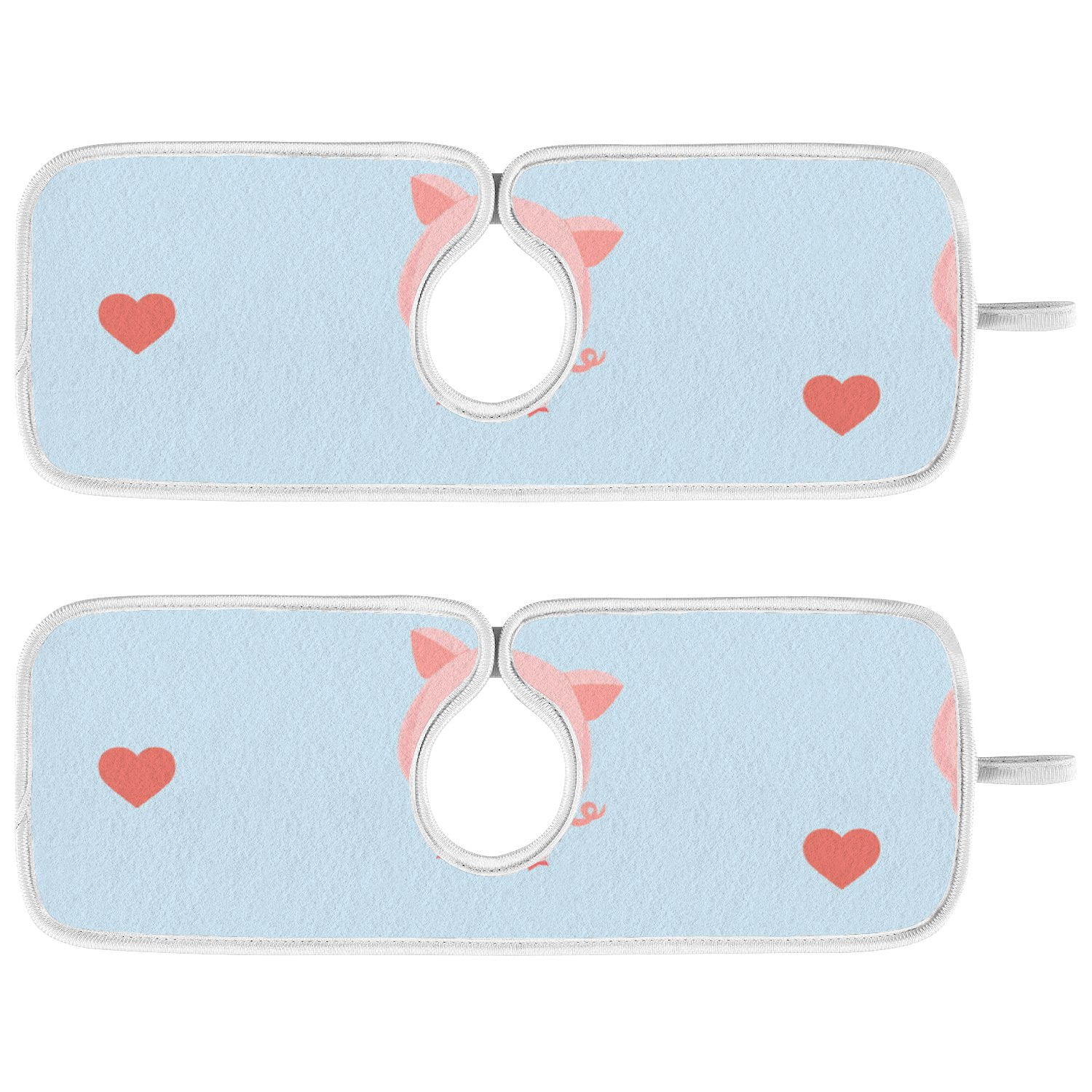 Anyway.go Faucet Absorbent Mat of 2 Pack, Long Kitchen Faucet Water ...