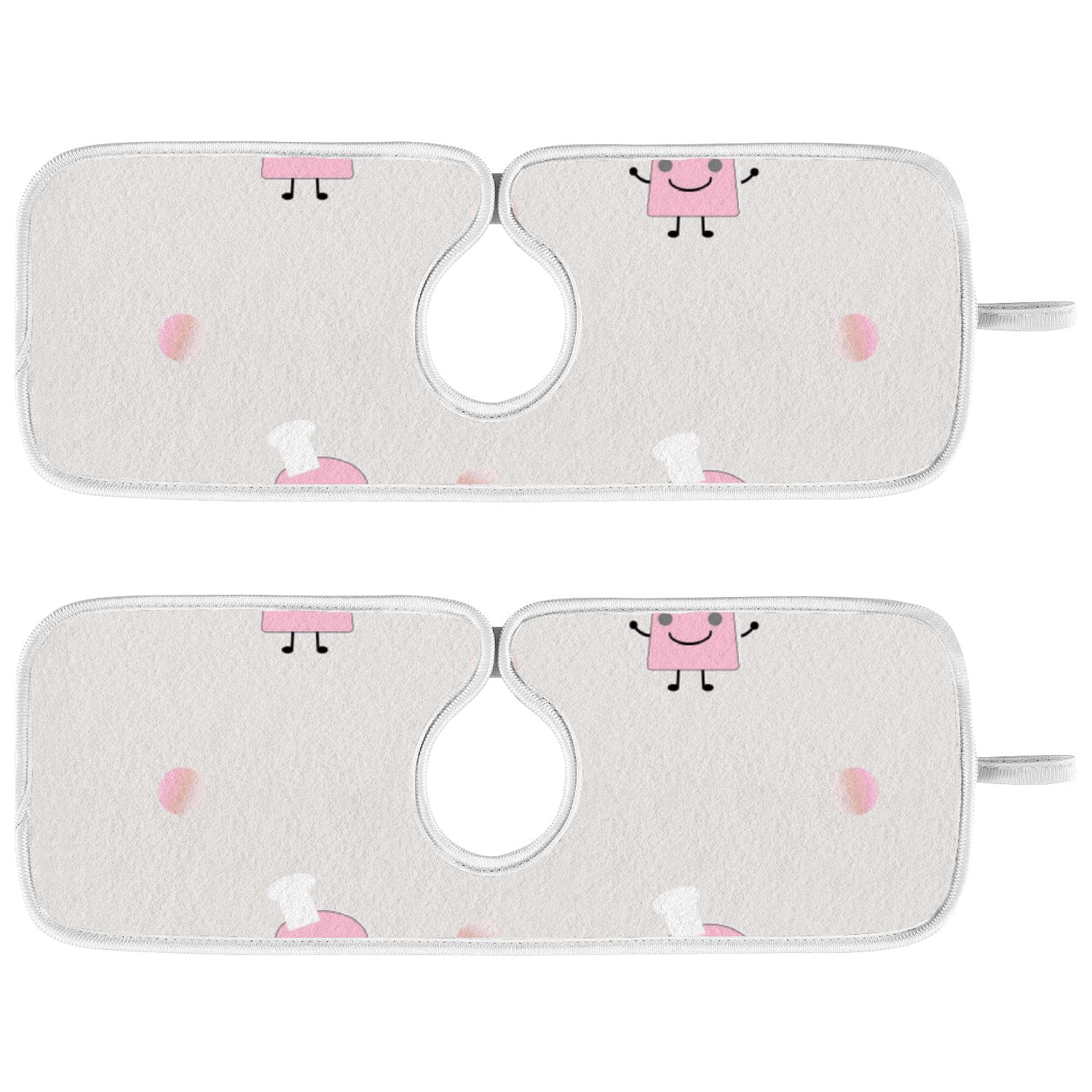 Anyway.go Faucet Absorbent Mat of 2 Pack, Long Kitchen Faucet Water ...