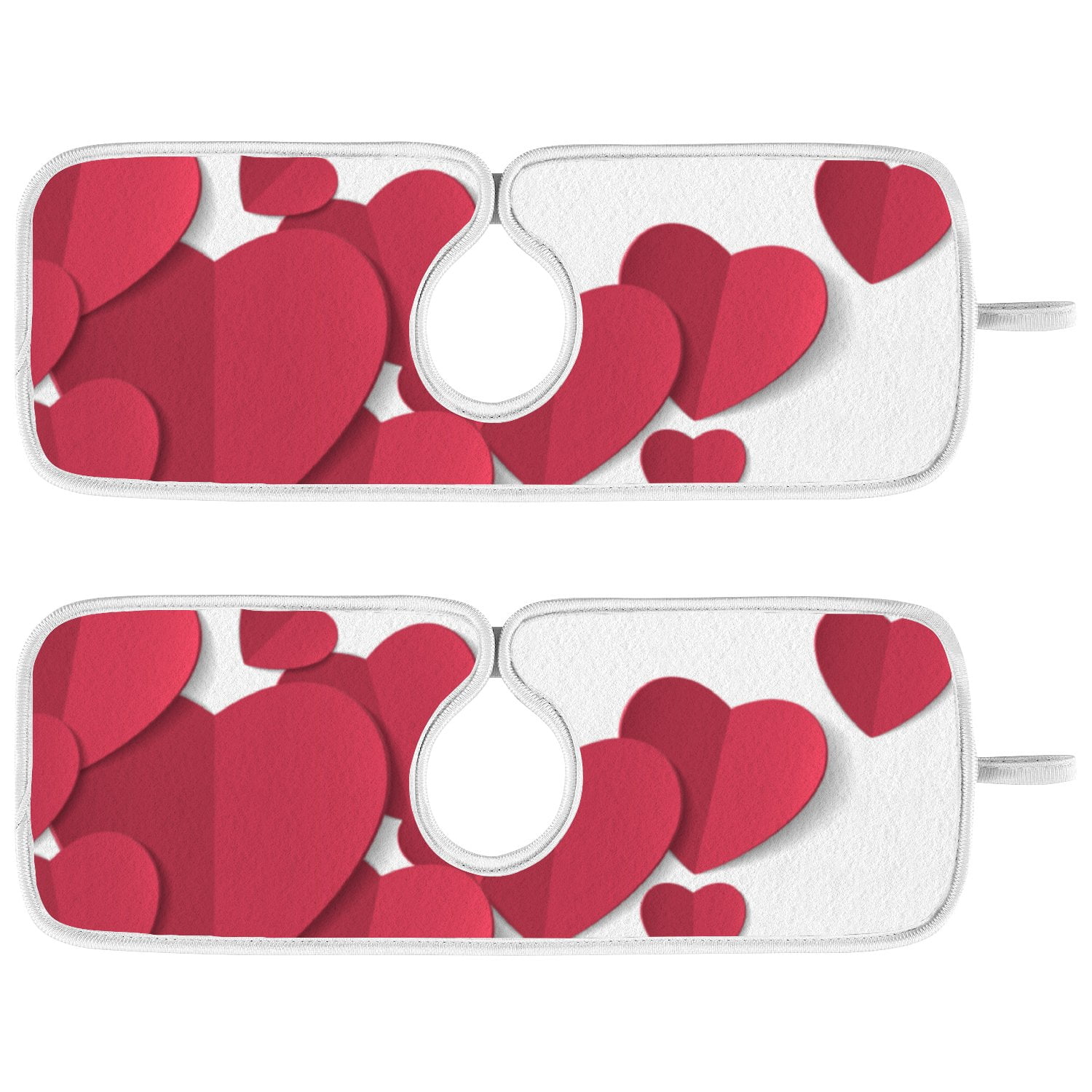 Anyway.go Faucet Absorbent Mat of 2 Pack, Long Kitchen Faucet Water ...