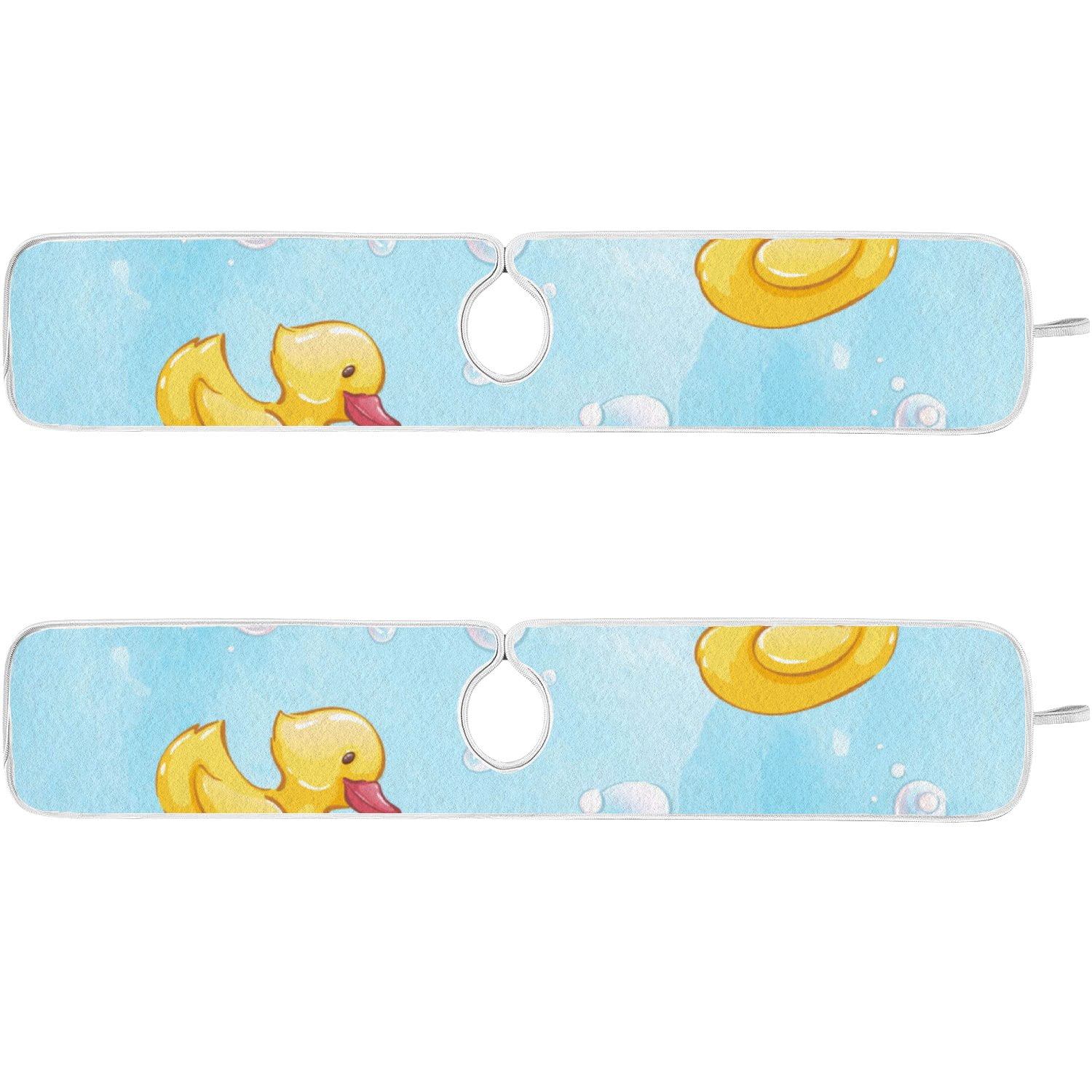 Anyway.go Faucet Absorbent Mat of 2 Pack, Long Kitchen Faucet Water ...