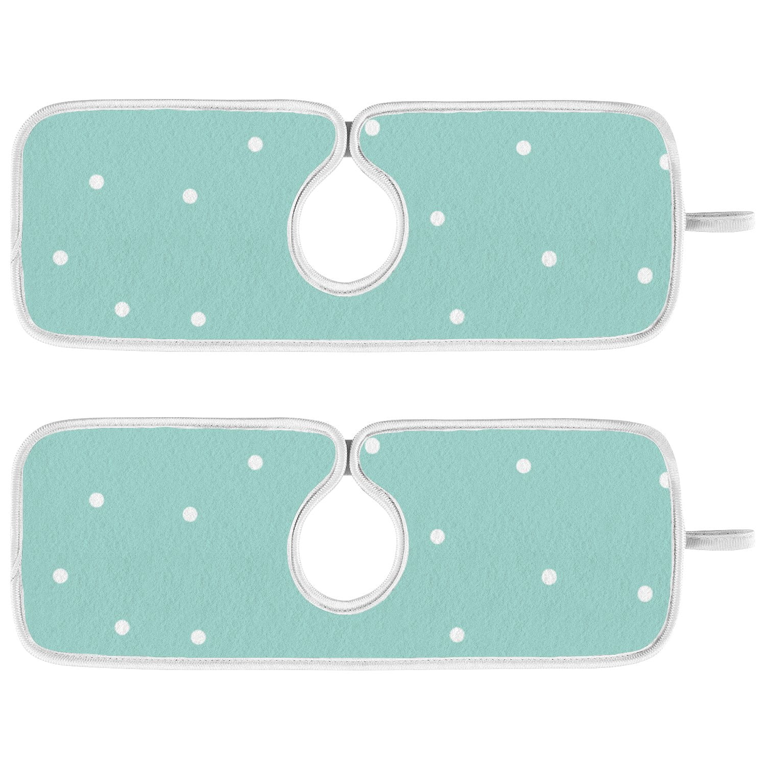 Anyway.go Faucet Absorbent Mat of 2 Pack, Long Kitchen Faucet Water ...