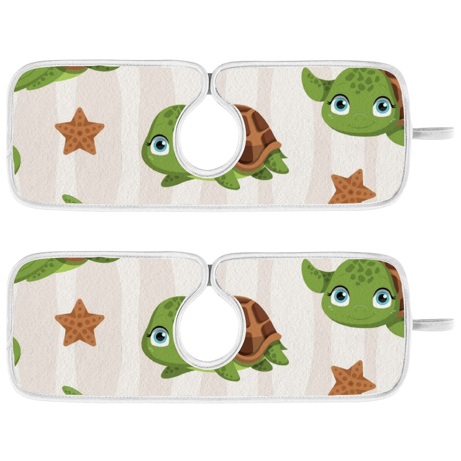 Anyway.go Faucet Absorbent Mat of 2 Pack, Long Kitchen Faucet Water ...