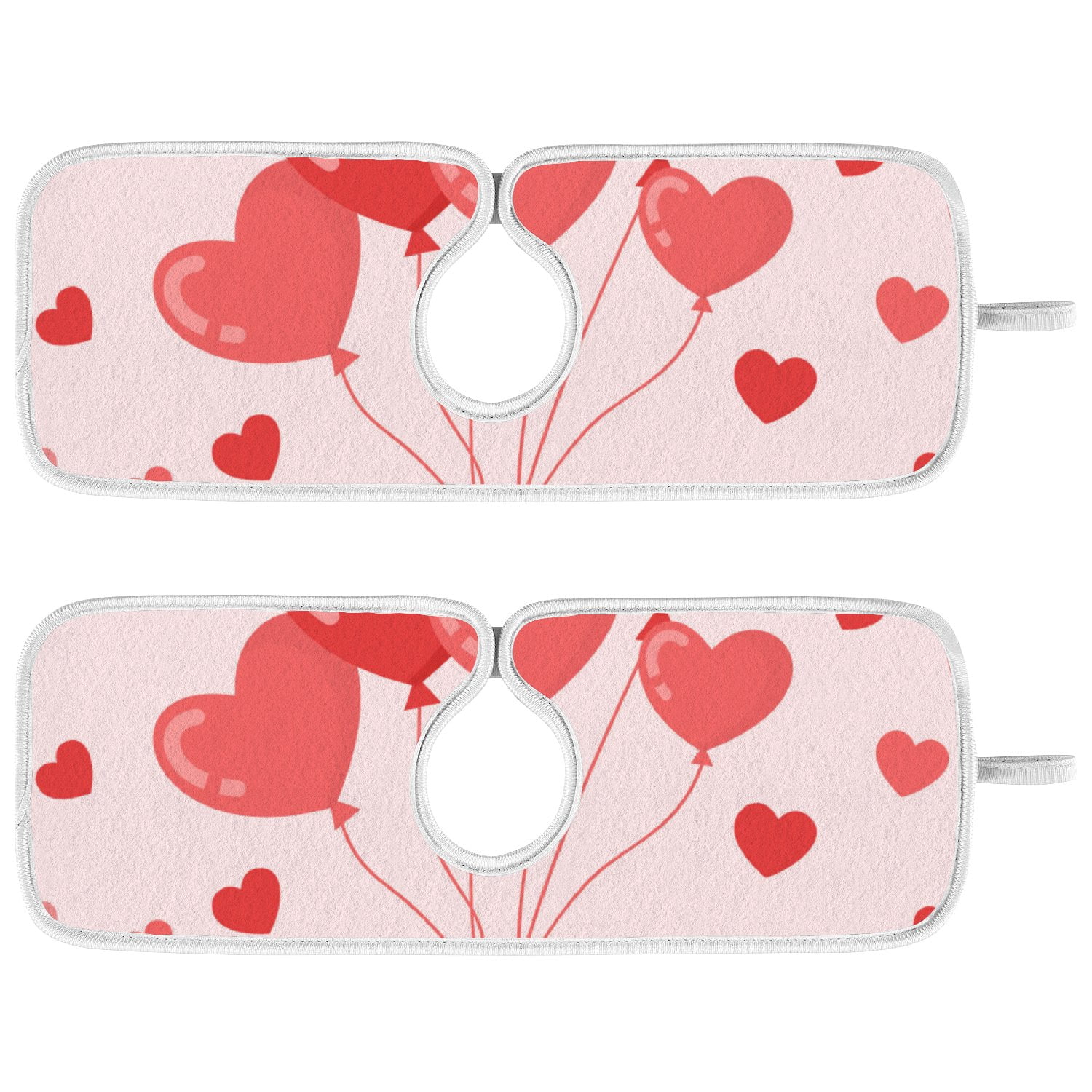 Anyway.go Faucet Absorbent Mat of 2 Pack, Long Kitchen Faucet Water ...