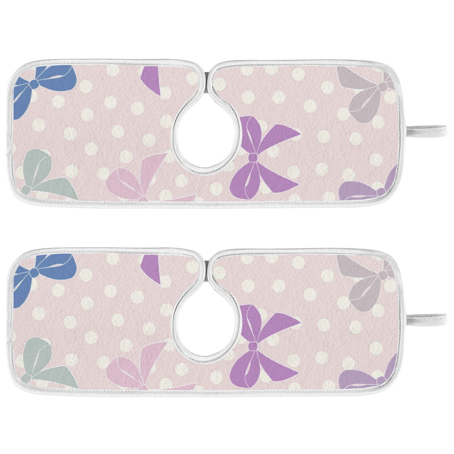 Anyway.go Faucet Absorbent Mat of 2 Pack, Long Kitchen Faucet Water ...