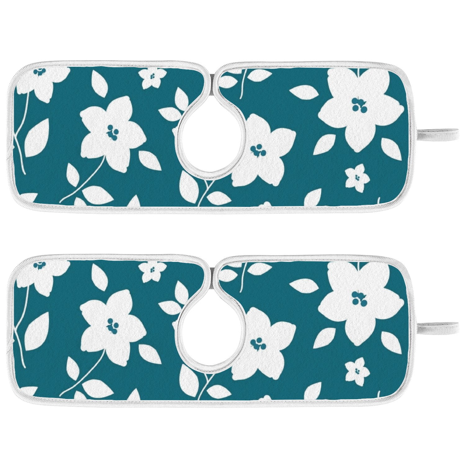 Anyway.go Faucet Absorbent Mat of 2 Pack, Long Kitchen Faucet Water ...