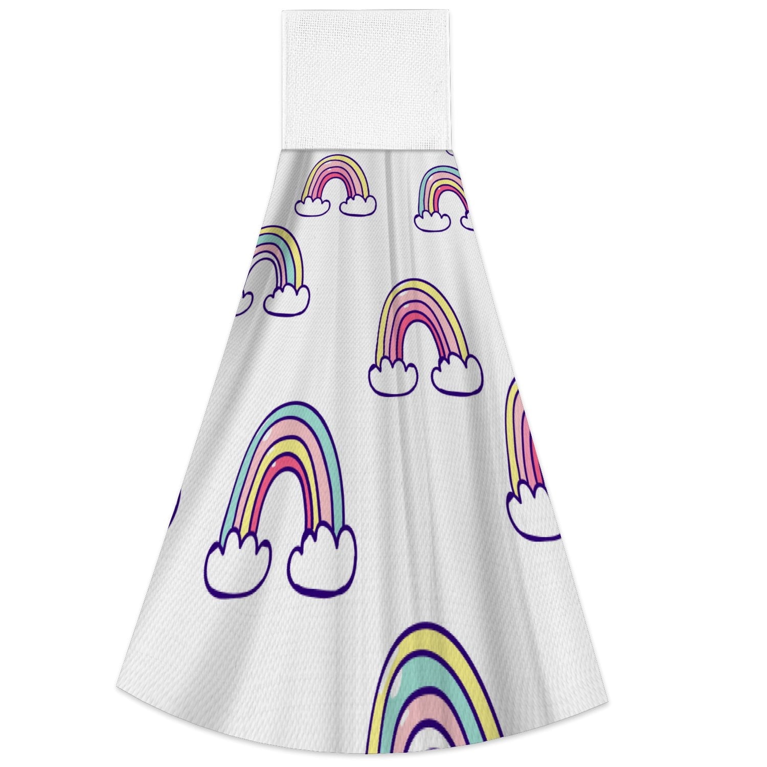 Anyway.go Kitchen Hanging Towel 1 Pcs Dish Cloths Dry Towel Soft ...