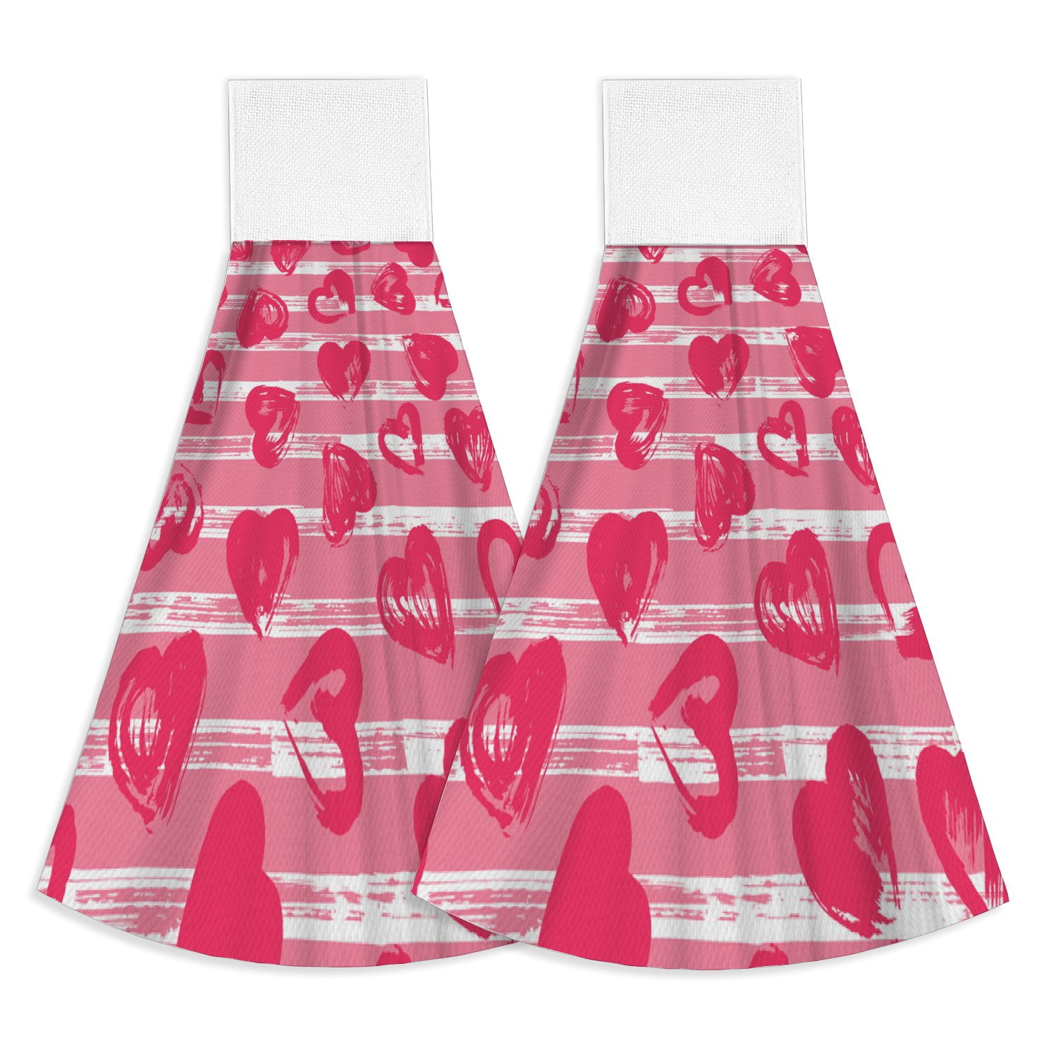 Anyway.go Kitchen Hanging Towel Set 2 Pcs Dish Cloths Dry Towel Soft ...