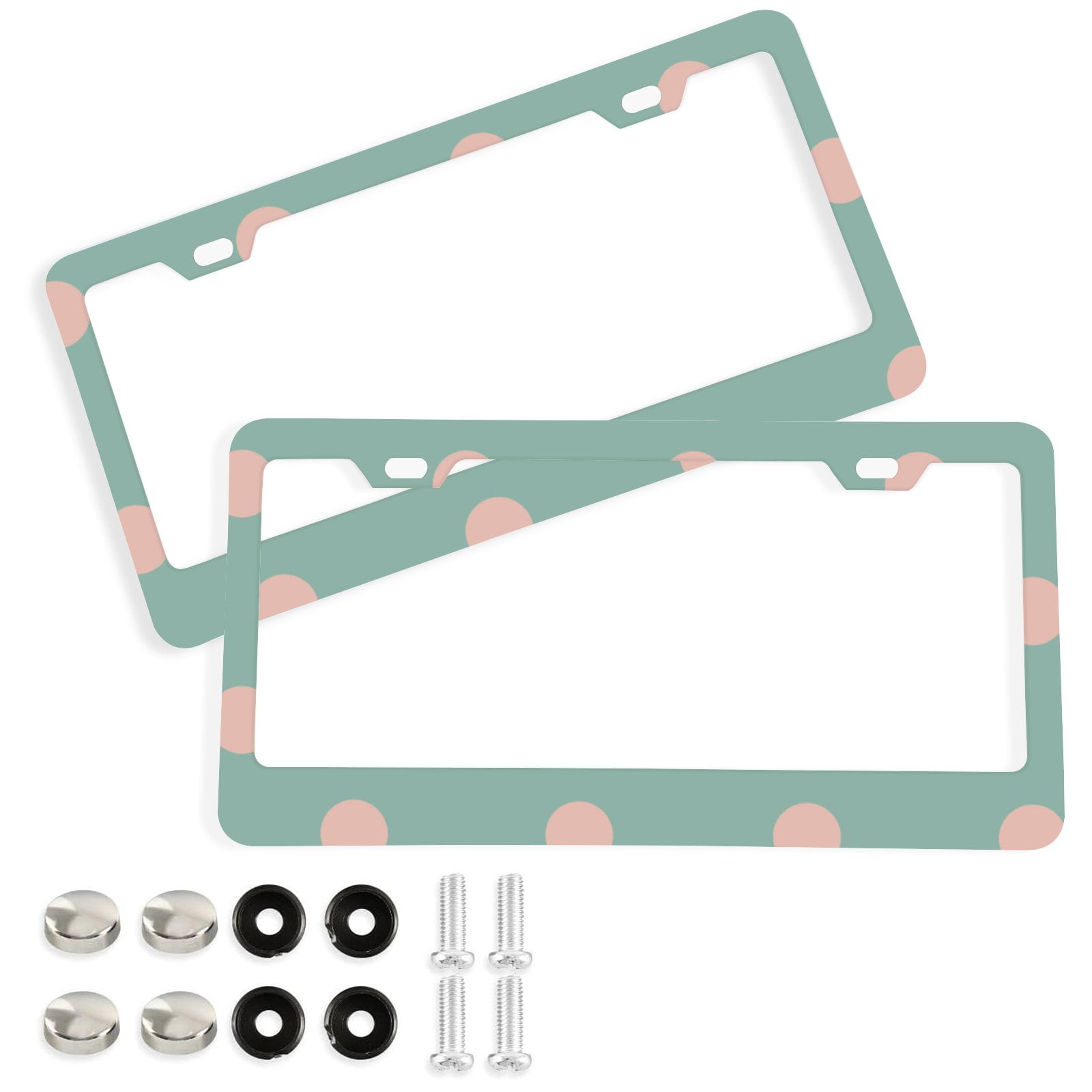Anyway.go License Plate Frame, Decorative Aluminum Car Tag Frames, 2 ...