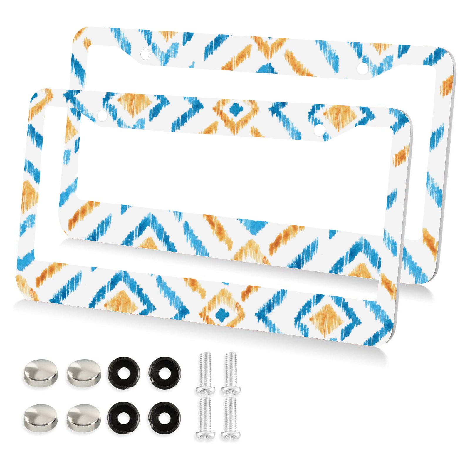 Anyway.go License Plate Frame, Decorative Aluminum Car Tag Frames, 2 ...