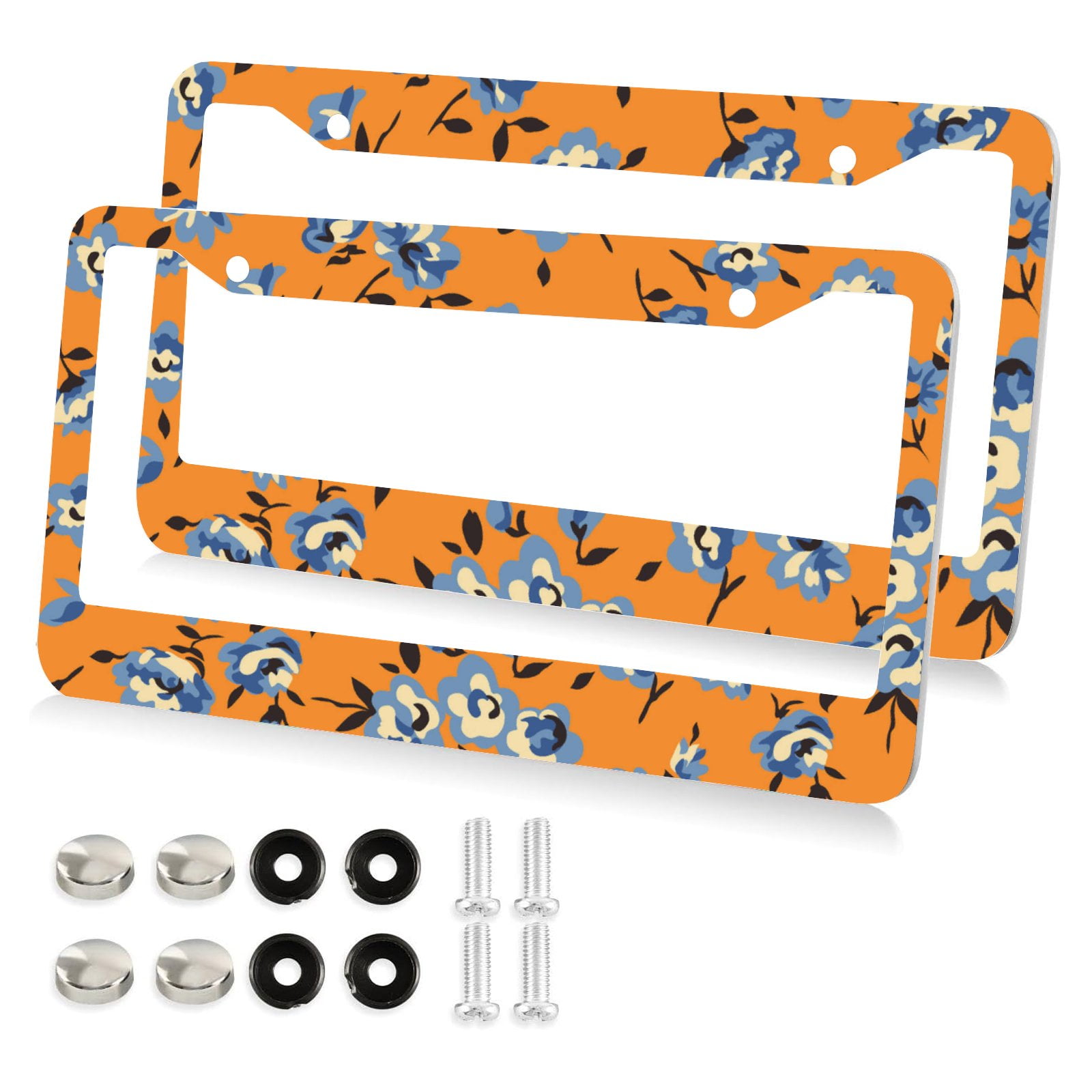 Anyway.go License Plate Frame, Decorative Aluminum Car Tag Frames, 2 ...