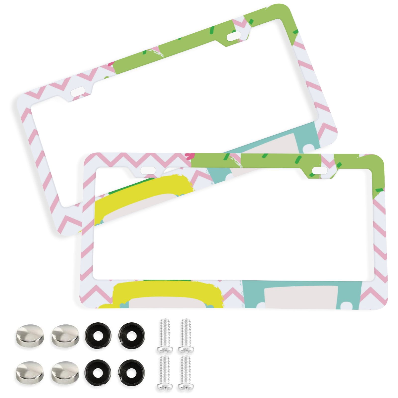 Anyway.go License Plate Frame, Decorative Aluminum Car Tag Frames, 2 ...