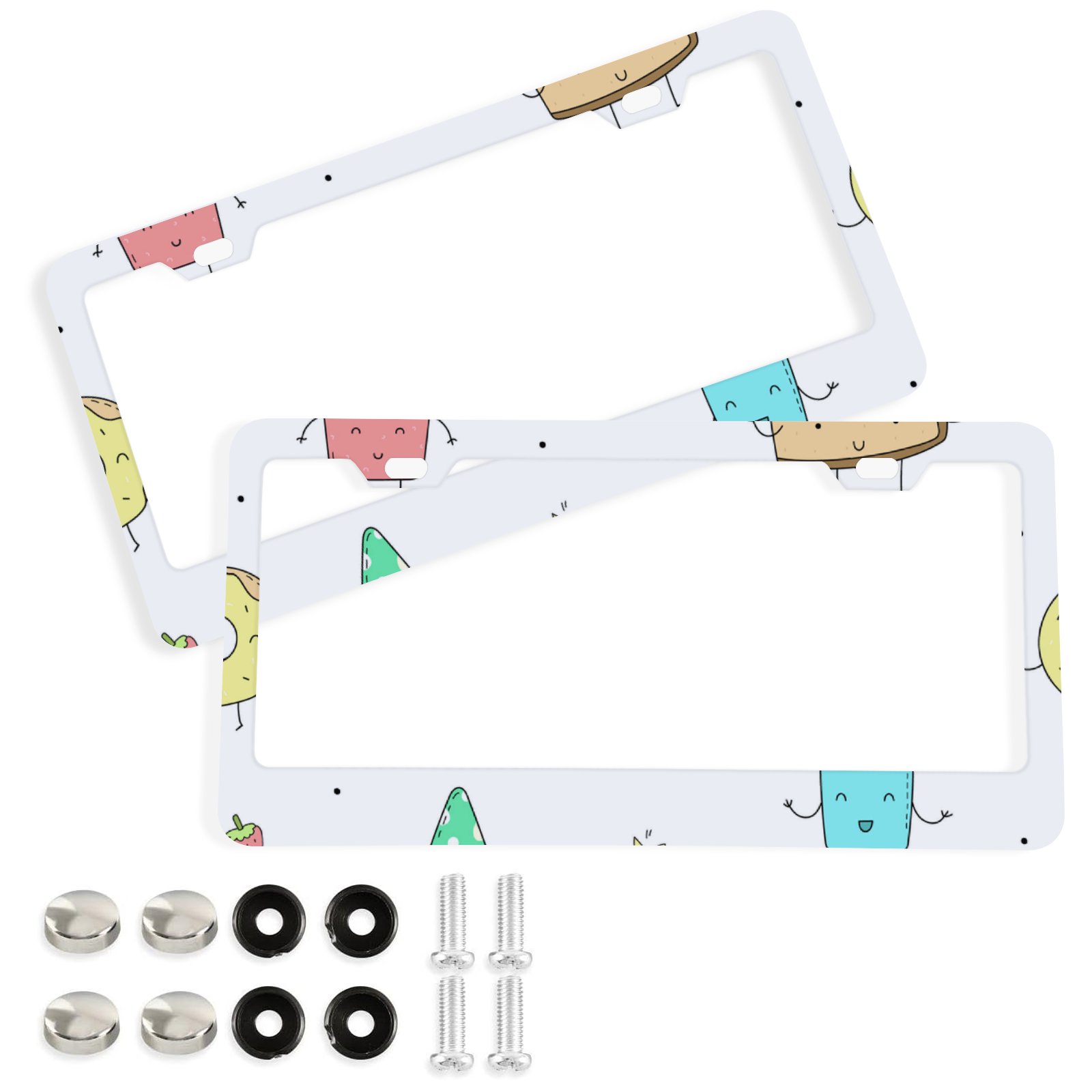 Anyway.go License Plate Frame, Decorative Aluminum Car Tag Frames, 2 ...