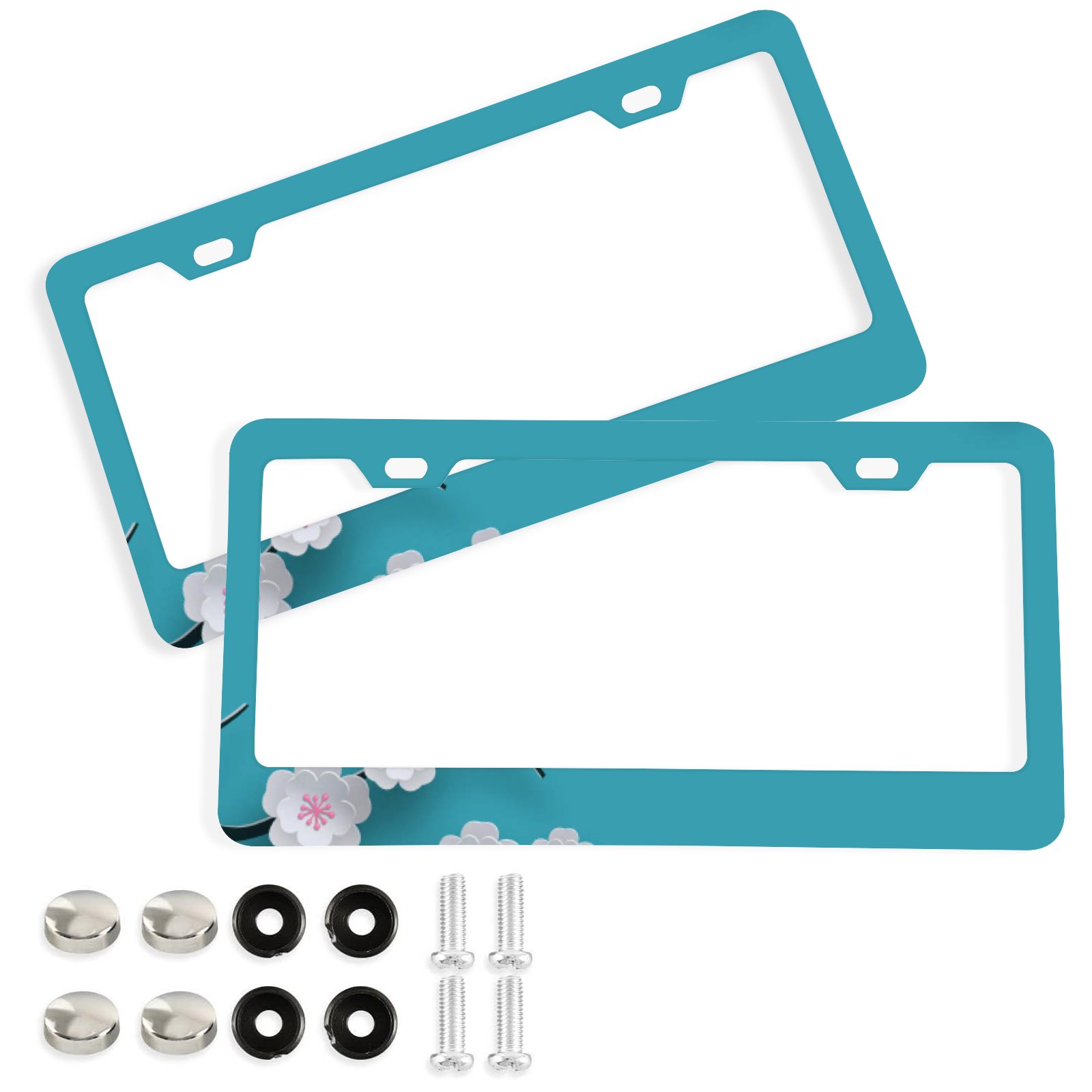 Anyway.go License Plate Frame, Decorative Aluminum Car Tag Frames, 2 ...