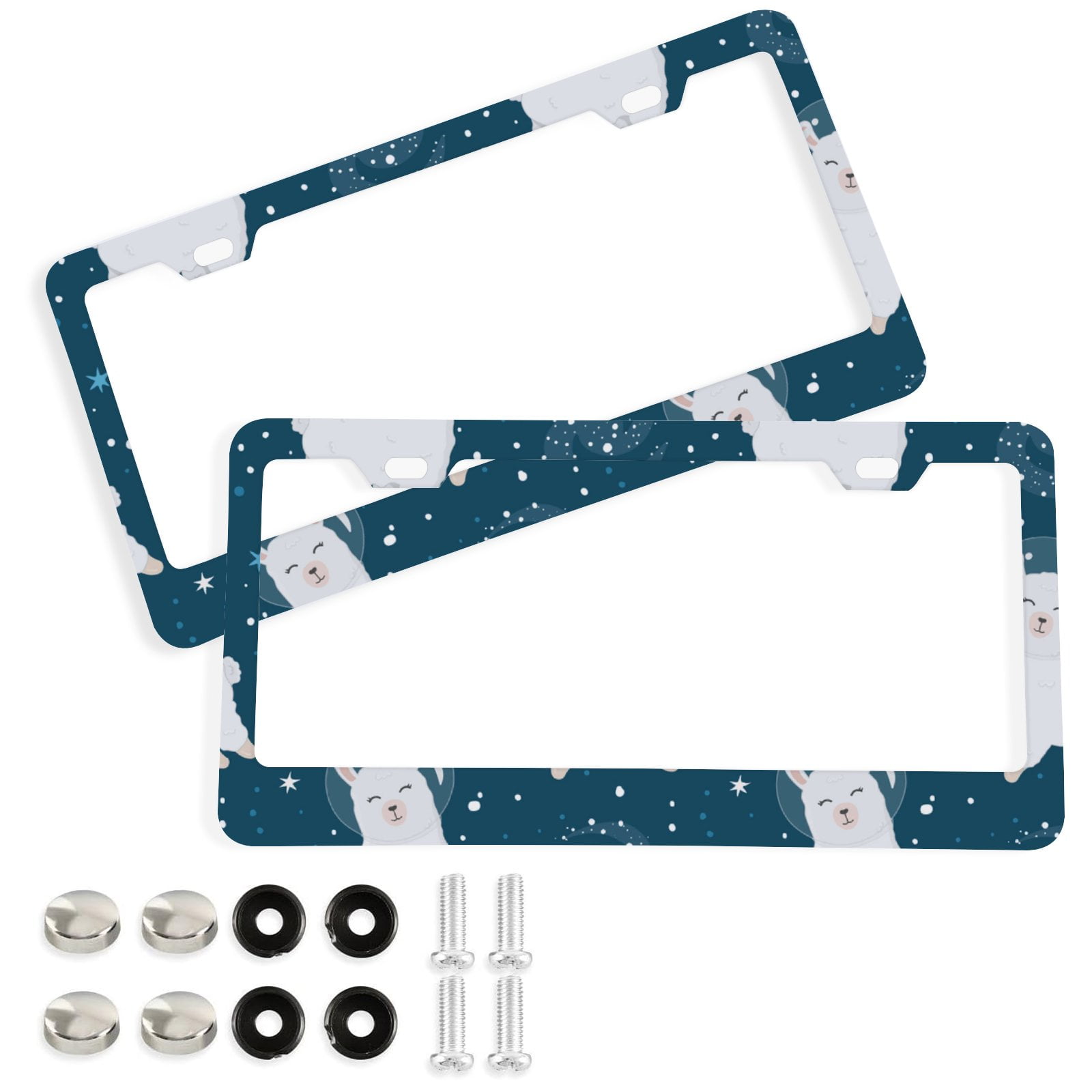 Anyway.go License Plate Frame, Decorative Aluminum Car Tag Frames, 2 ...