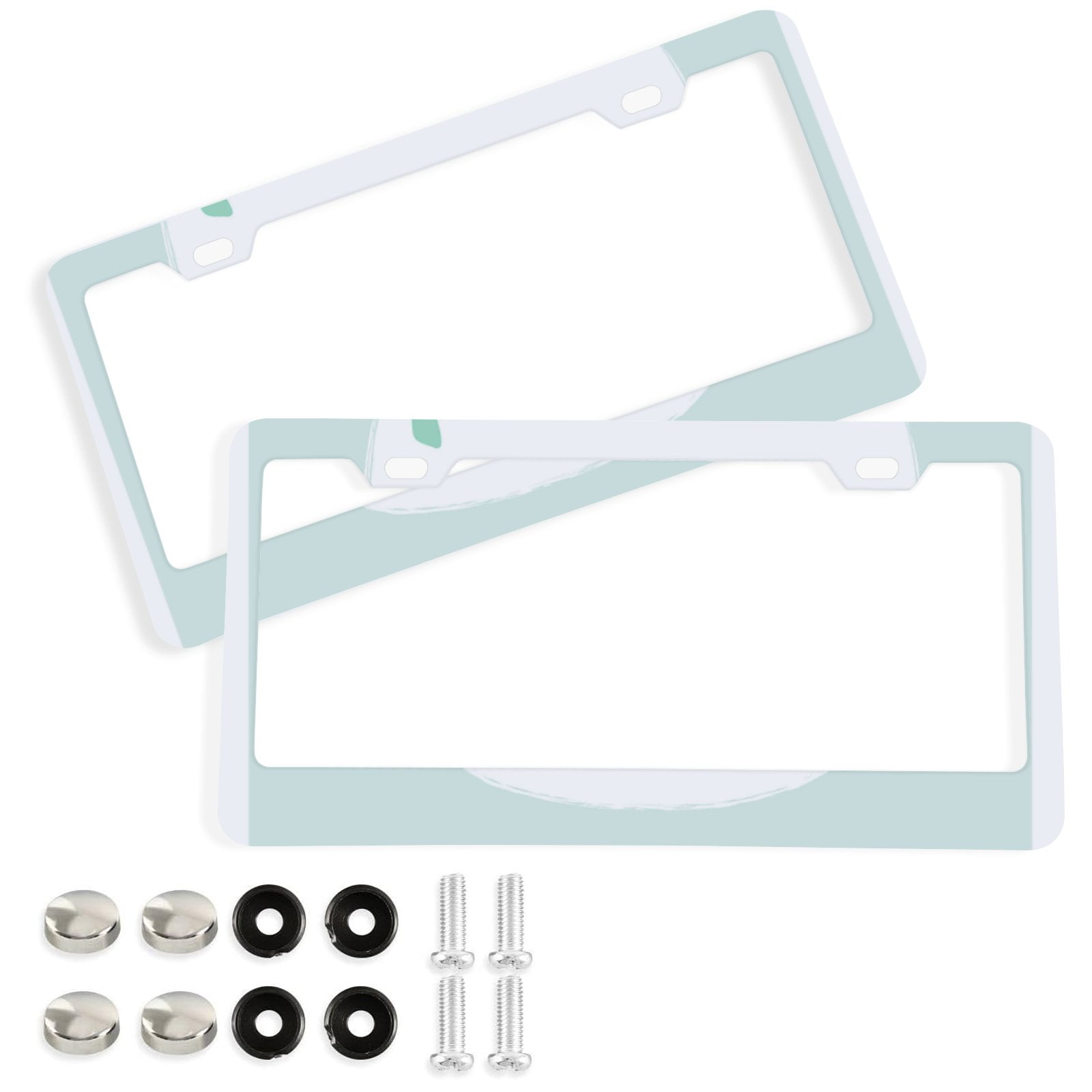 Anyway.go License Plate Frame, Decorative Aluminum Car Tag Frames, 2 ...