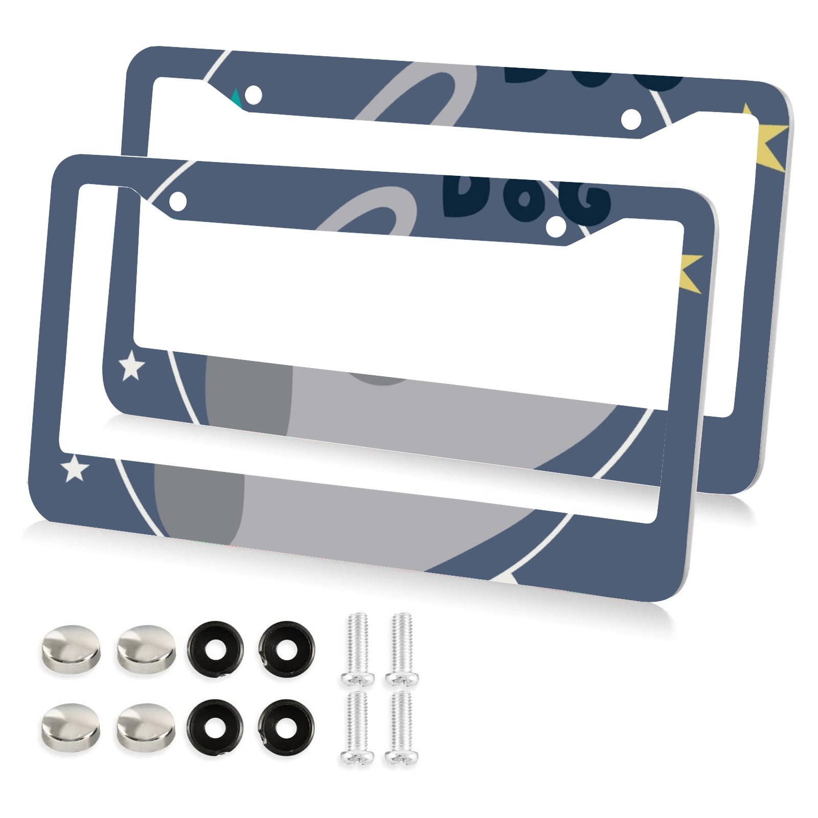 Anyway.go License Plate Frame, Decorative Aluminum Car Tag Frames, 2 ...