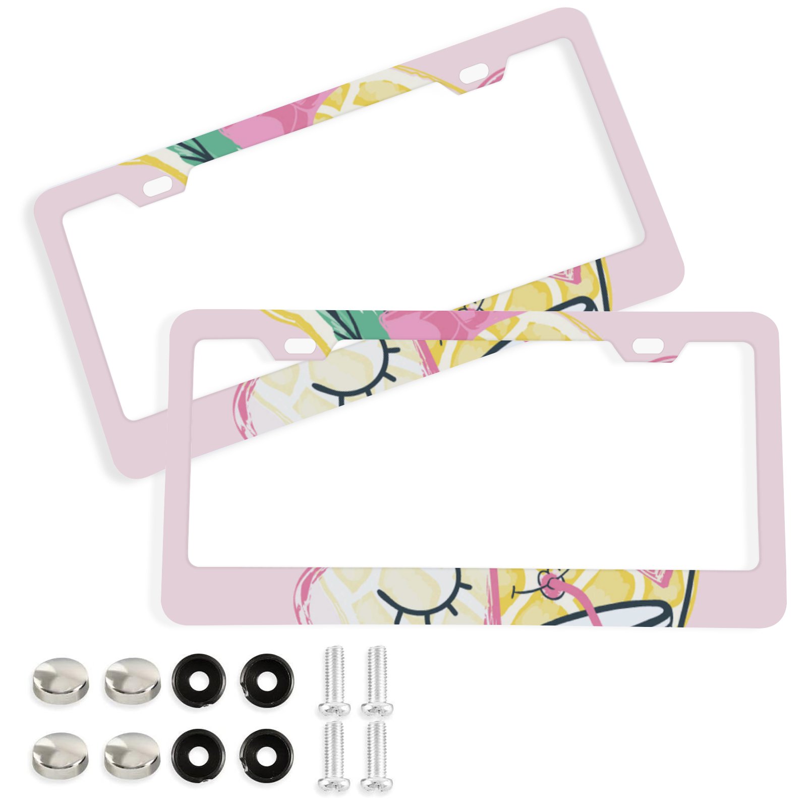 Anyway.go License Plate Frame, Decorative Aluminum Car Tag Frames, 2 ...