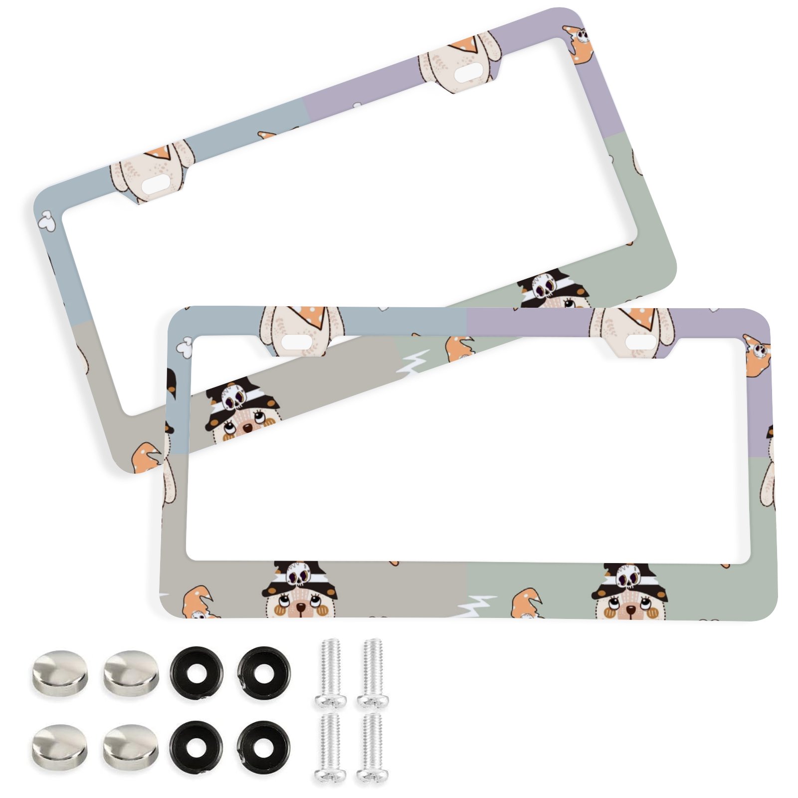 Anyway.go License Plate Frame, Decorative Aluminum Car Tag Frames, 2 ...