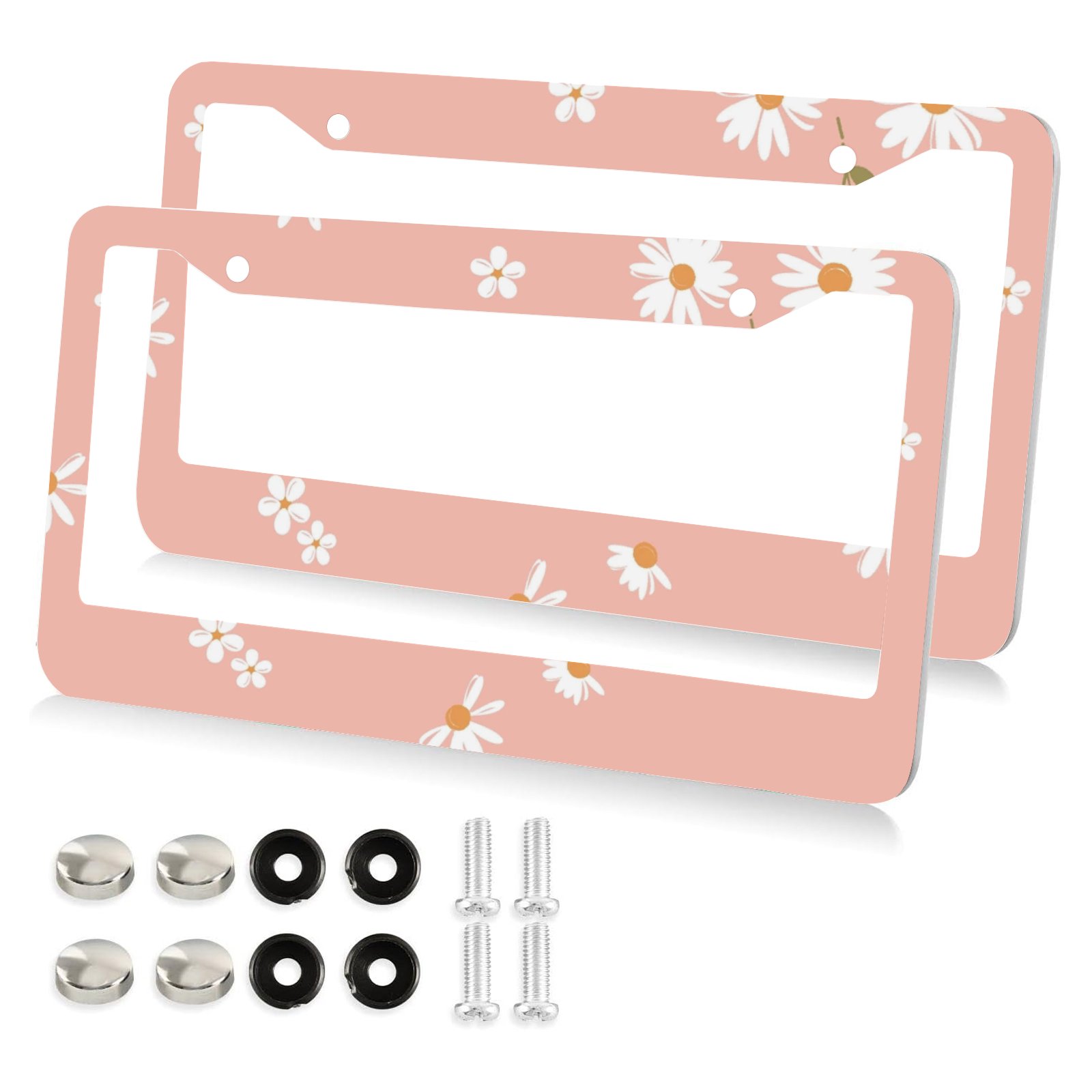 Anyway.go License Plate Frame, Decorative Aluminum Car Tag Frames, 2 ...