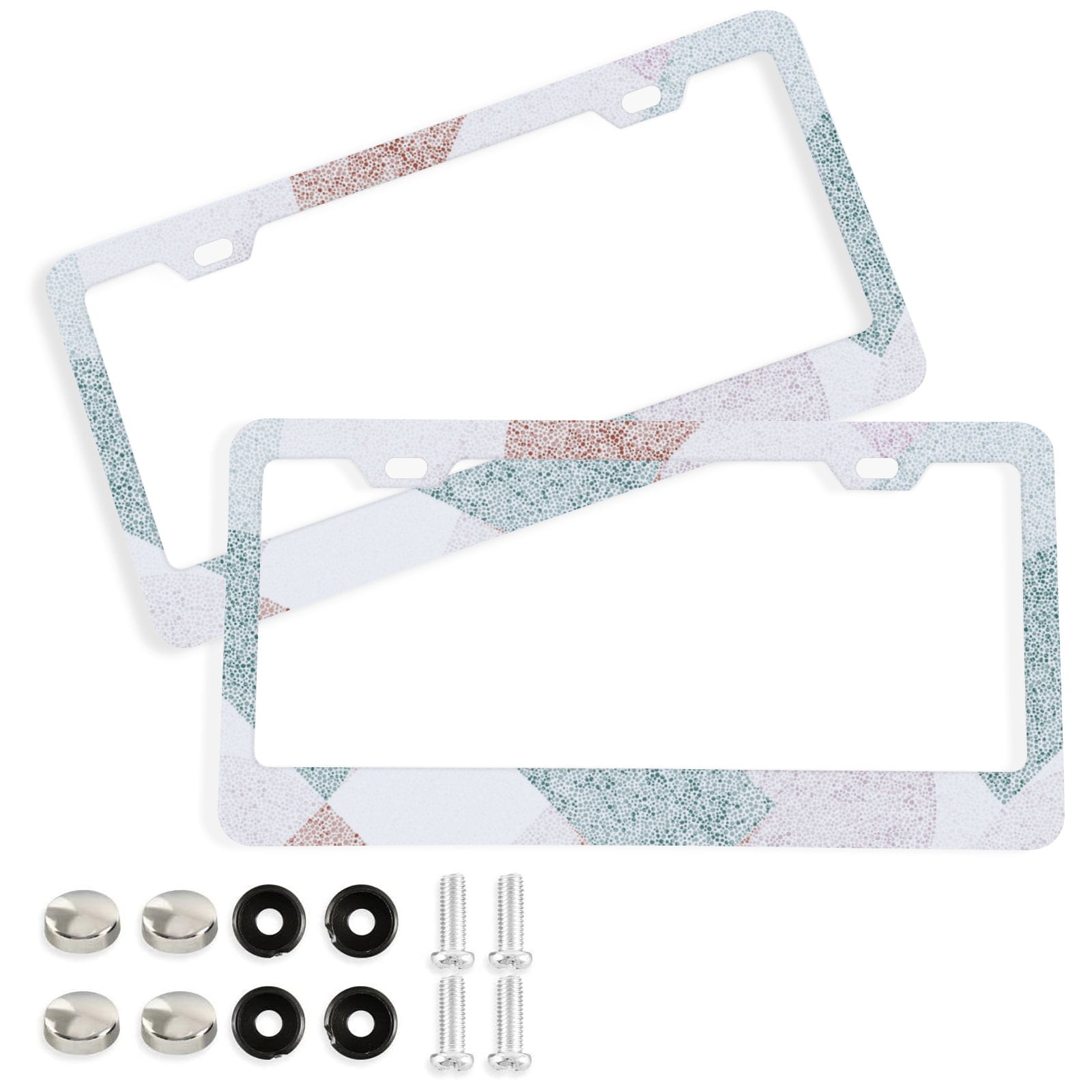 Anyway.go License Plate Frame, Decorative Aluminum Car Tag Frames, 2 ...