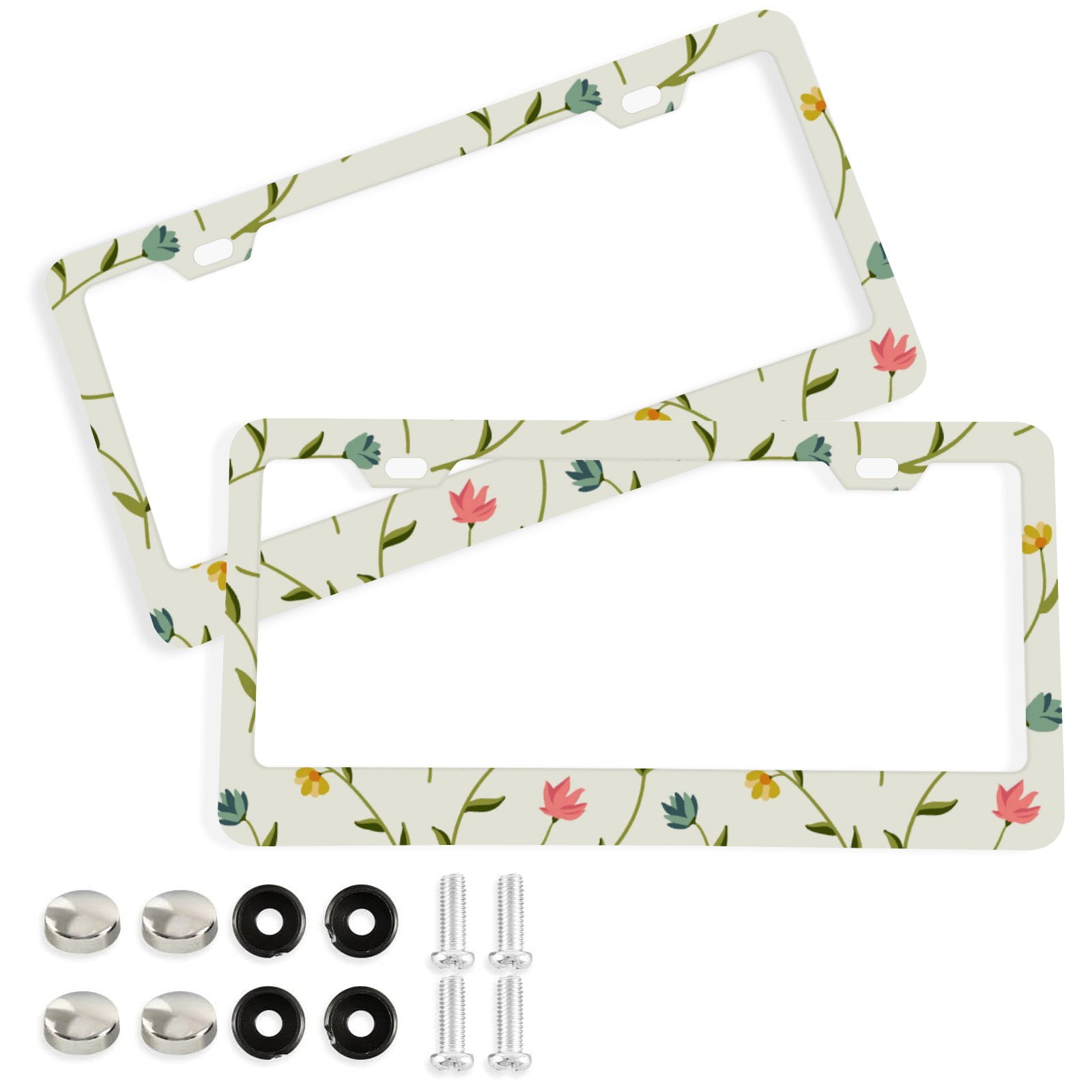 Anyway.go License Plate Frame, Decorative Aluminum Car Tag Frames, 2 ...